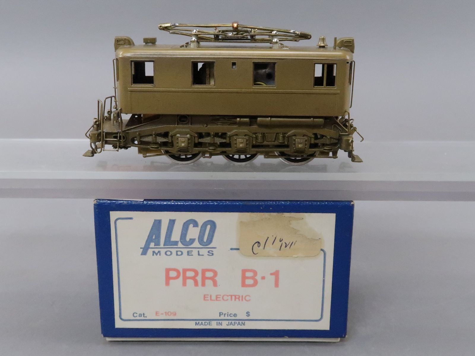 HO Brass Model - ALCO E-109 PRR Pennsylvania B-1 Boxcab Electric ...