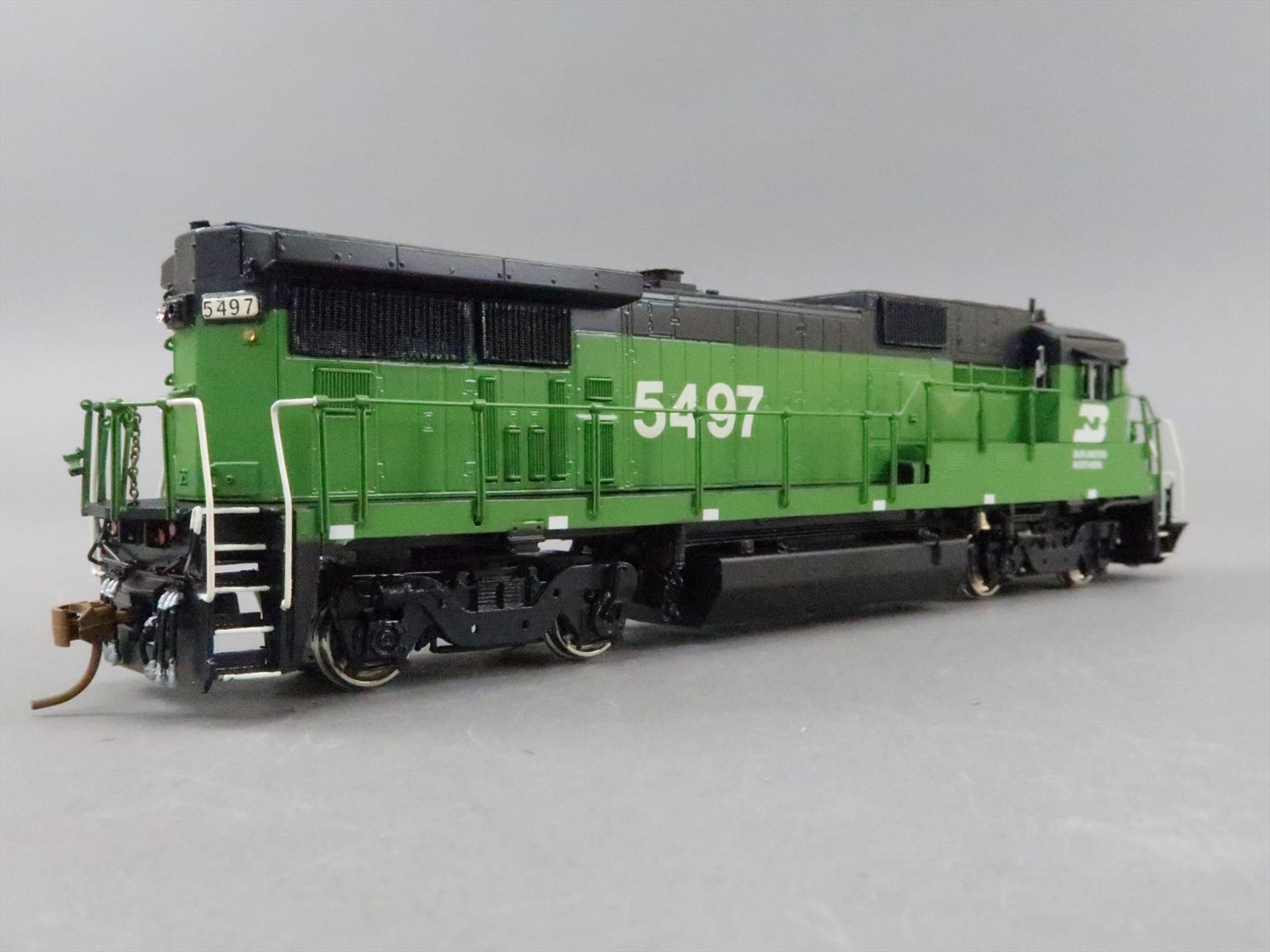 HO Brass Model - OMI 1947 BN Burlington Northern GE B32-8 #5497 - Custom by Bill Nesbitt - 1987 ...