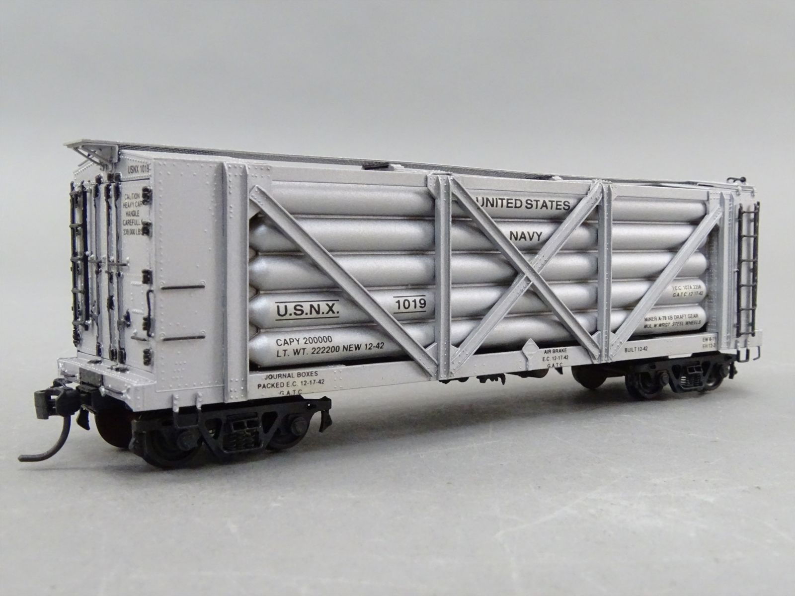 HO Brass Model - PRB 2491 MHAX US Navy Premier Original Helium Car ...