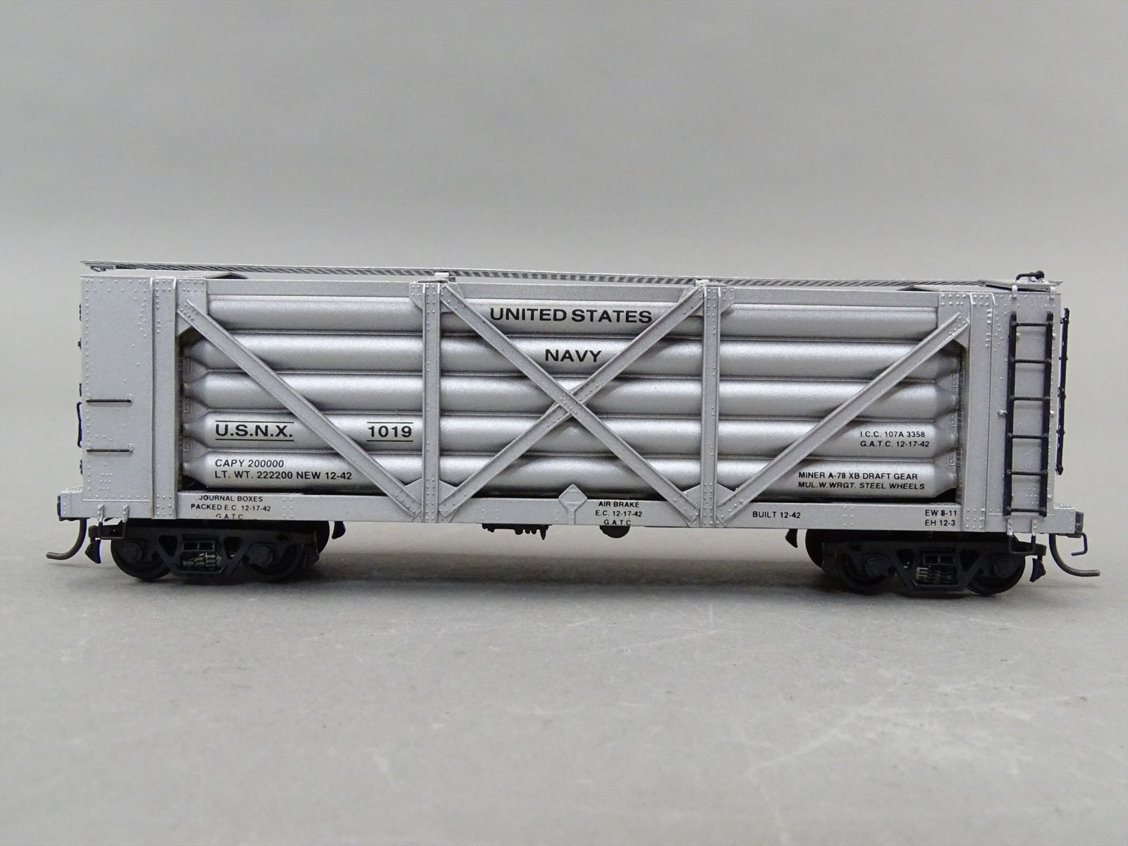 HO Brass Model - PRB 2491 MHAX US Navy Premier Original Helium Car ...