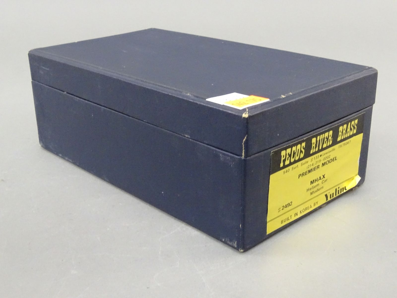 HO Brass Model - PRB 2492 MHAX US Navy Premier Modern Helium Car #1019 ...