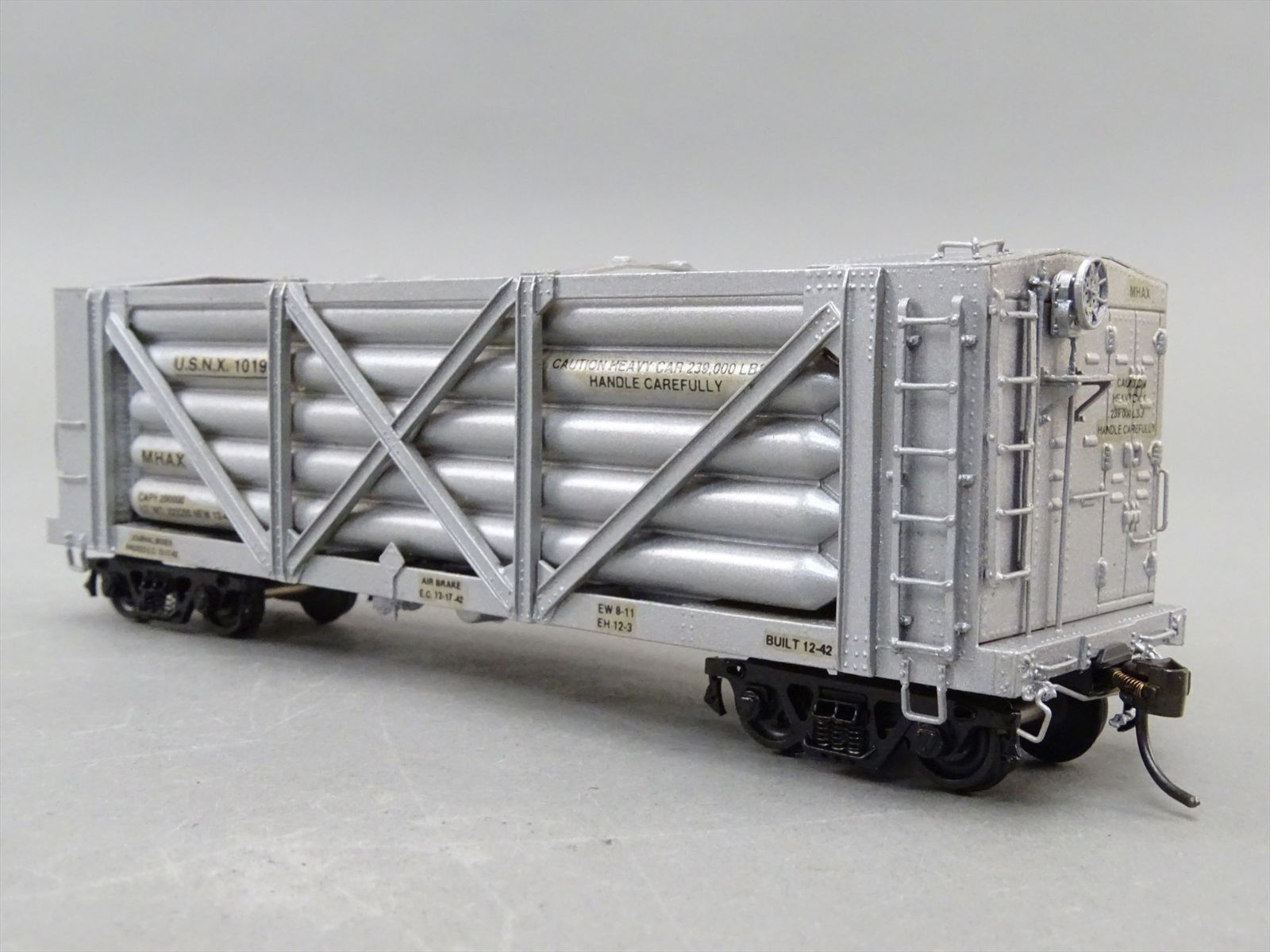 HO Brass Model - PRB 2492 MHAX US Navy Premier Modern Helium Car #1019 ...