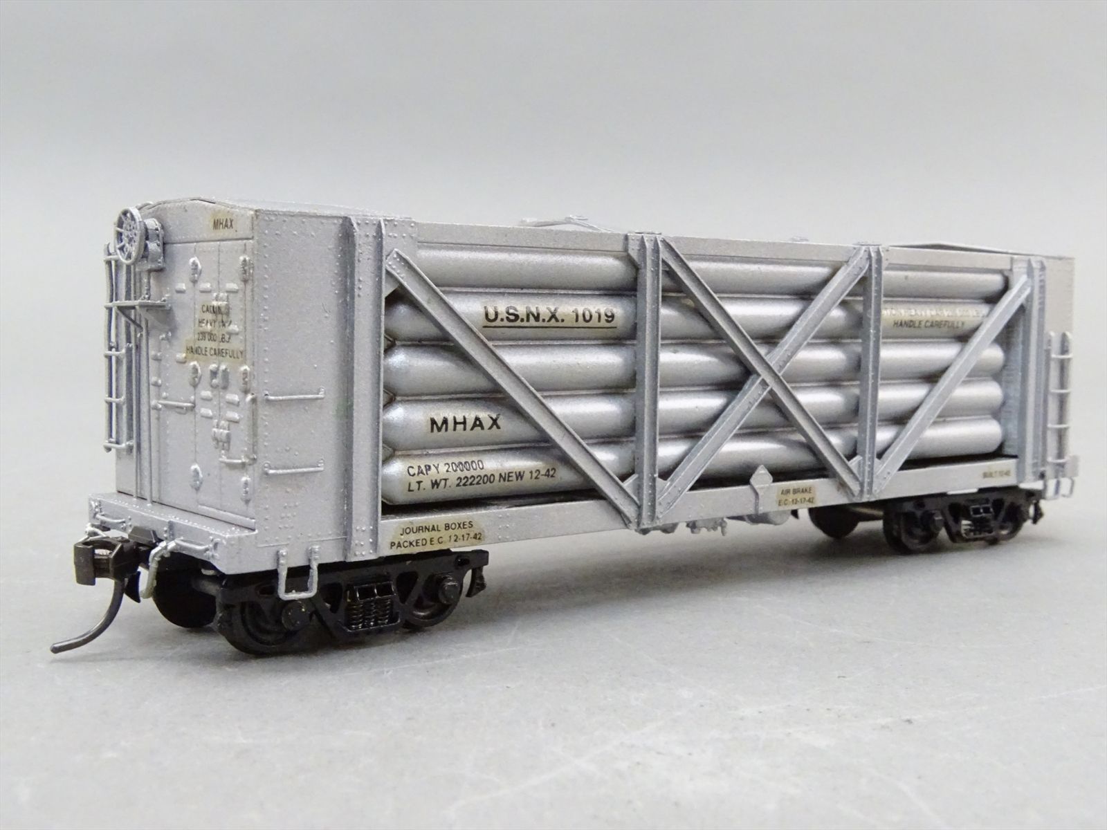 HO Brass Model - PRB 2492 MHAX US Navy Premier Modern Helium Car #1019 ...
