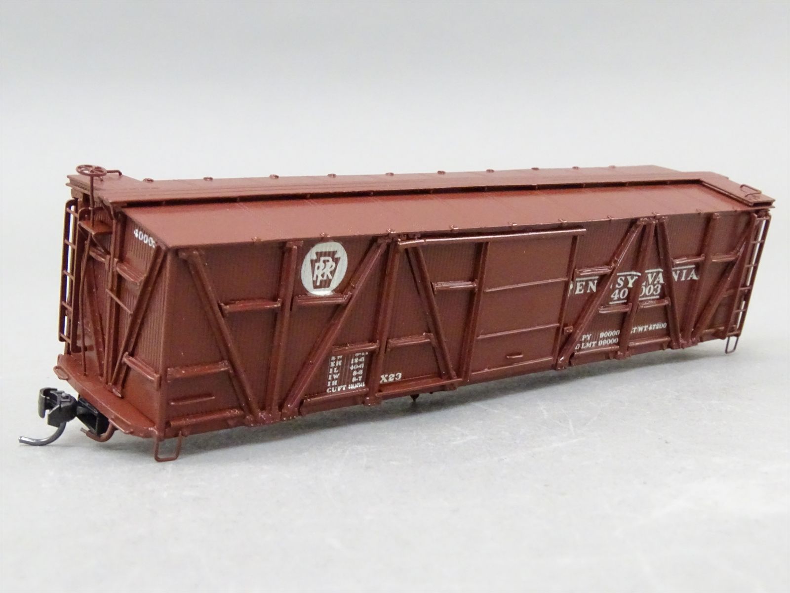 HO Brass Model - NJCB RS-607 PRR Pennsylvania X-23 Outside Braced Wood ...