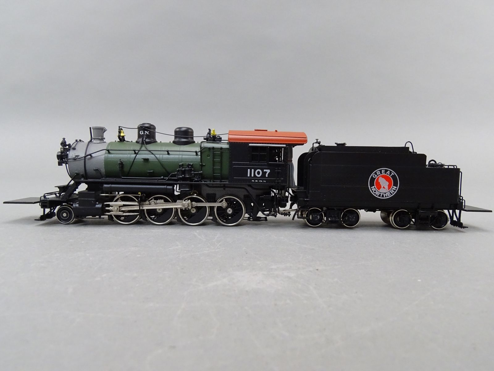 HO Brass Model - W&R GN Great Northern 2-8-0 F-5 #1107 Glacier Park - F ...
