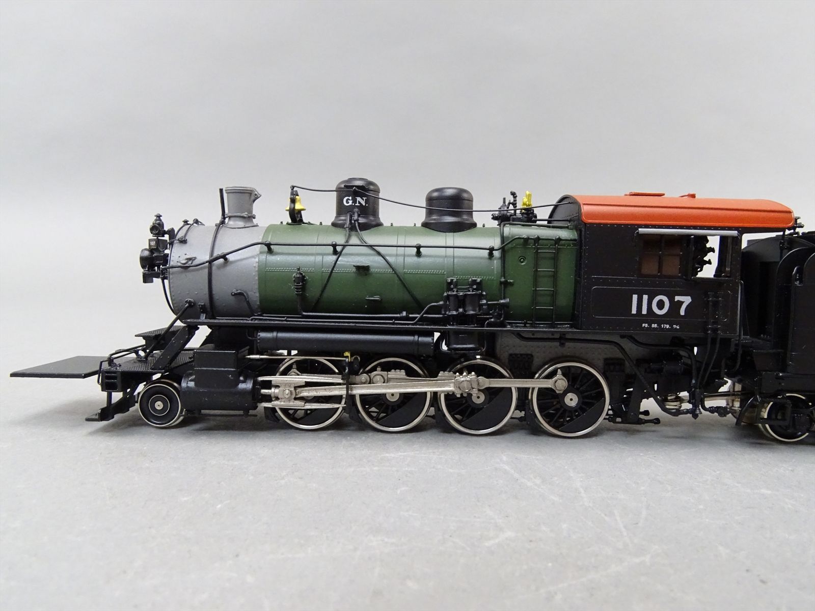 HO Brass Model - W&R GN Great Northern 2-8-0 F-5 #1107 Glacier Park - F ...