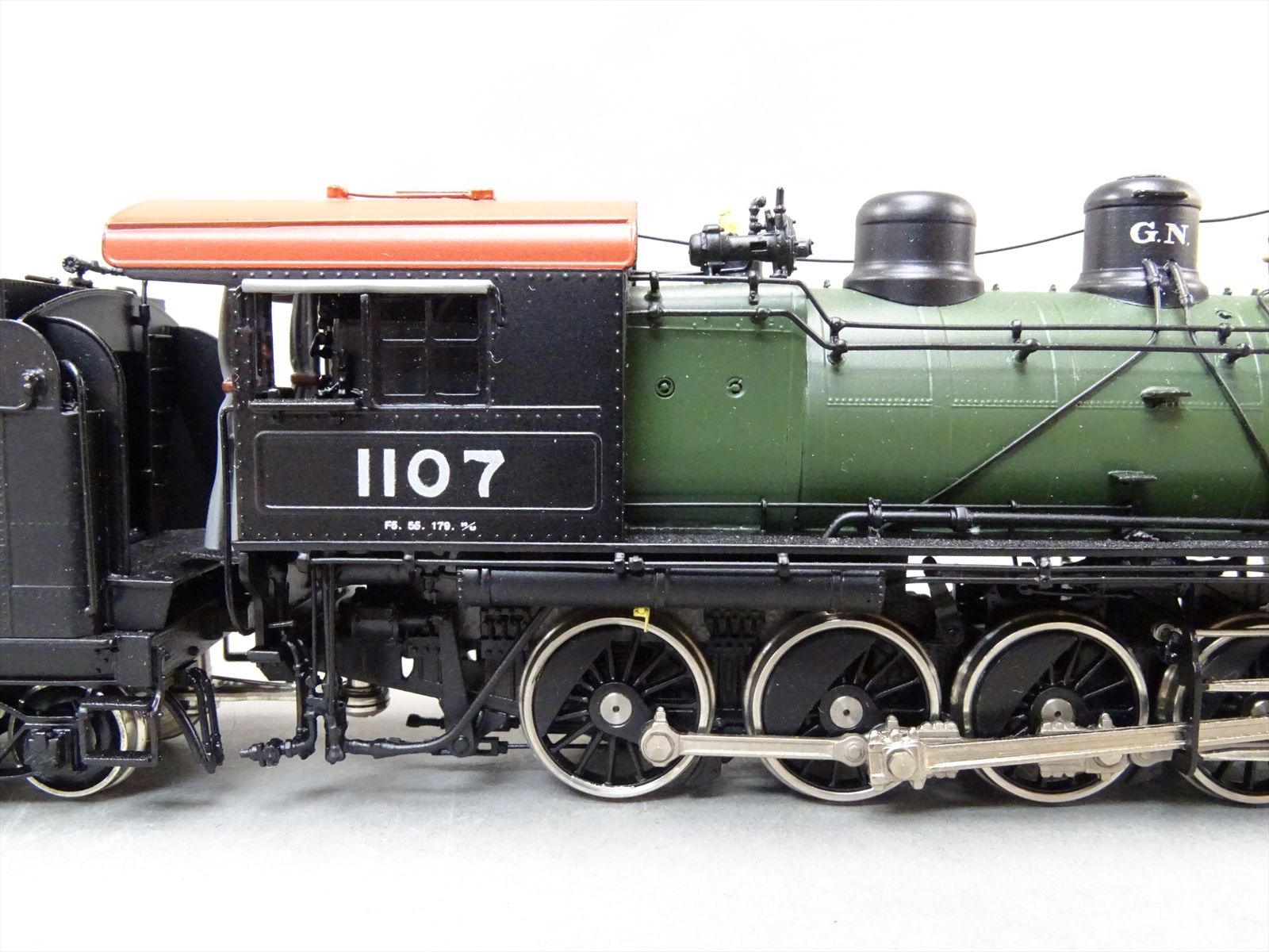HO Brass Model - W&R GN Great Northern 2-8-0 F-5 #1107 Glacier Park - F ...