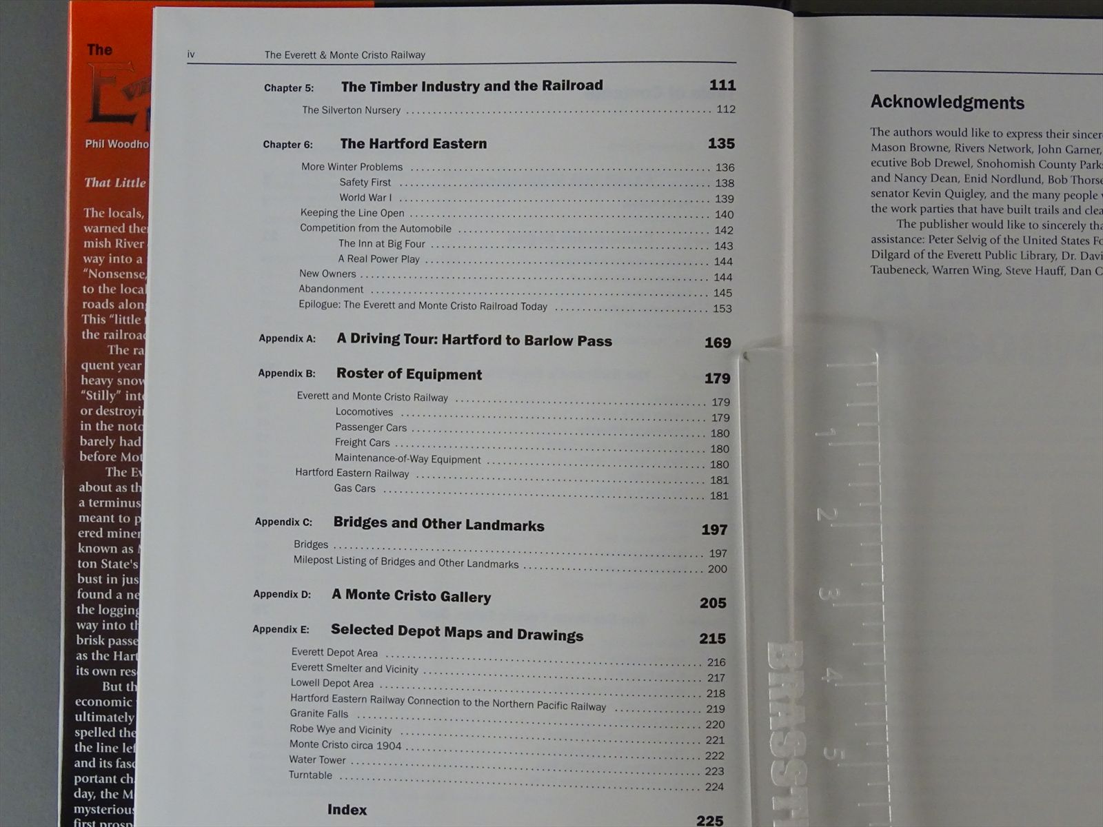 Railroad Book - The Everett And Monte Cristo Railway - Woodhouse ...
