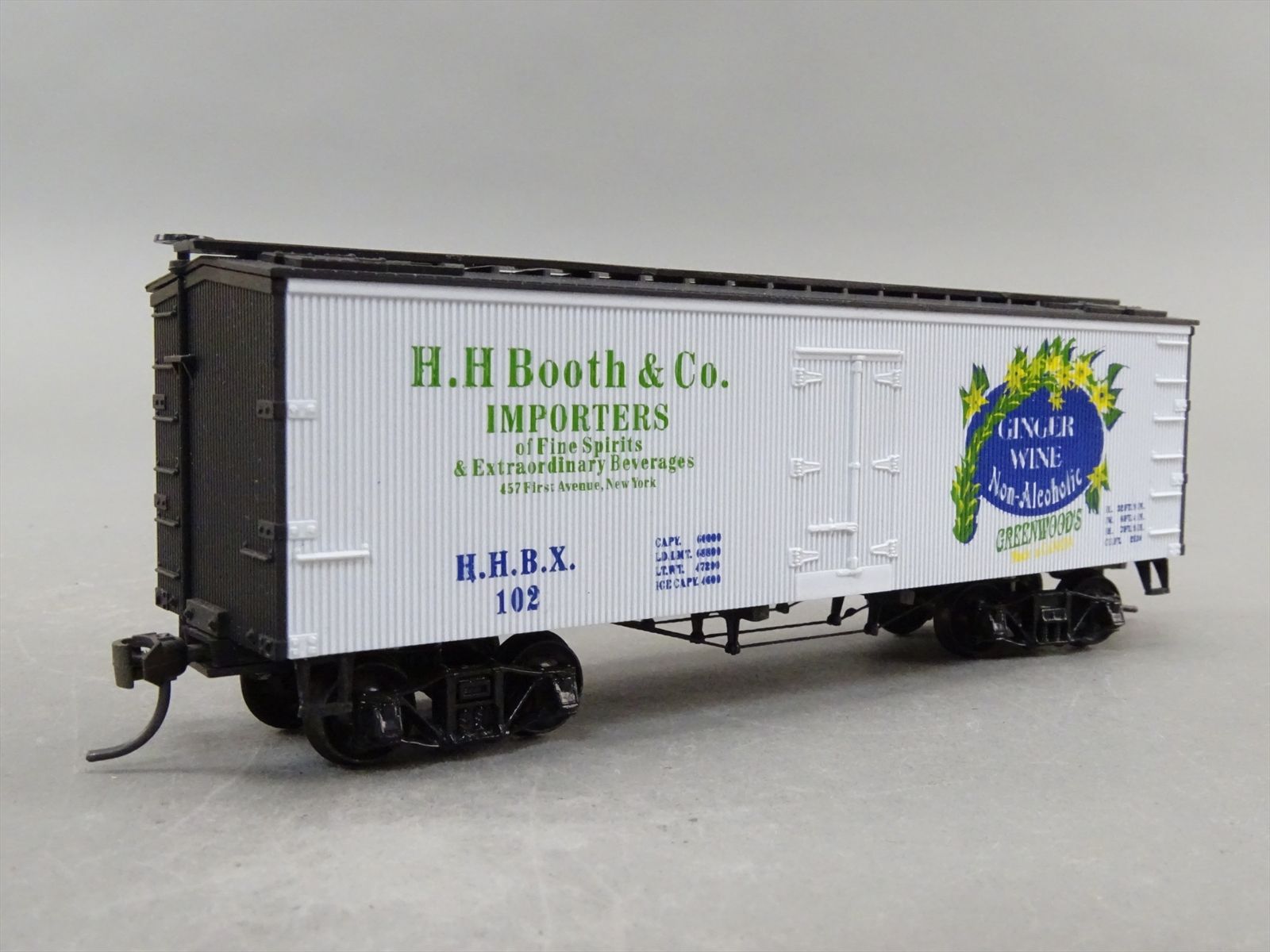 HO Plastic / Resin - HHBX H.H. Booth & Co. Ginger Wine Non-Alcoholic ...