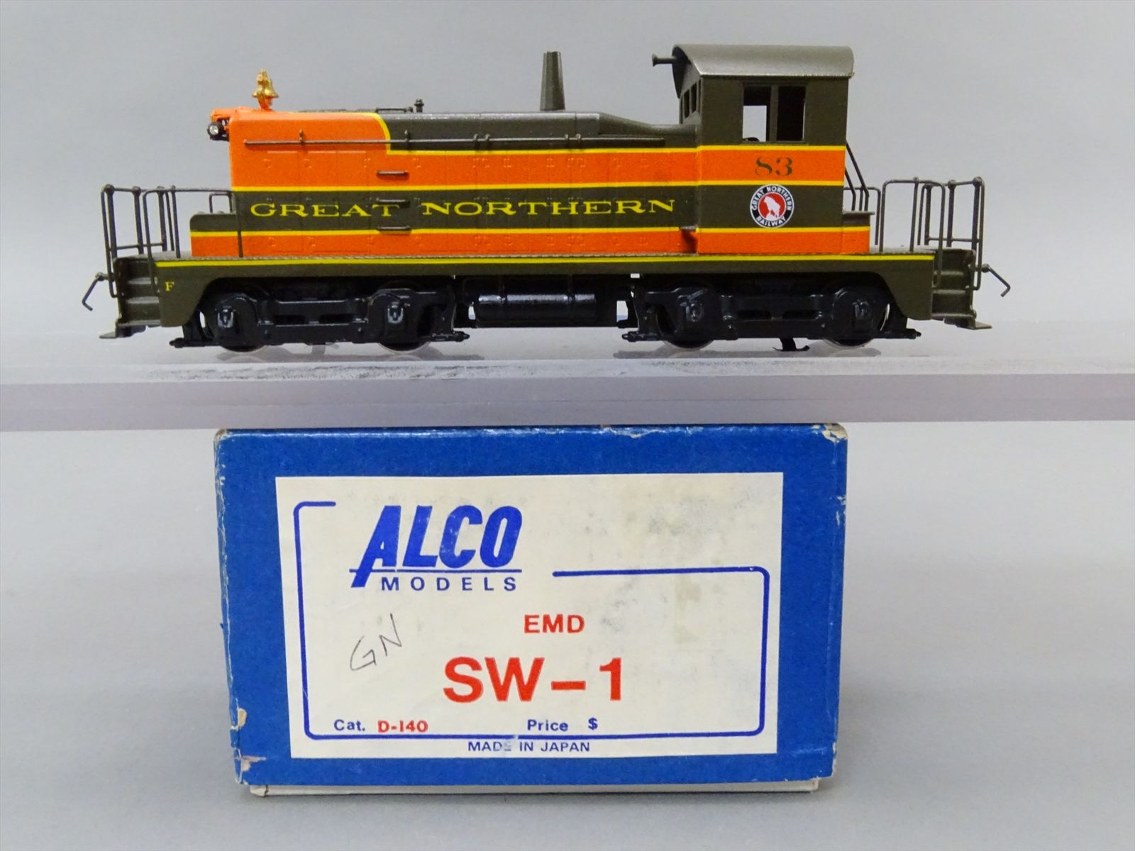 HO Brass Model - Alco D-140 GN Great Northern EMD SW-1 Diesel Switcher ...