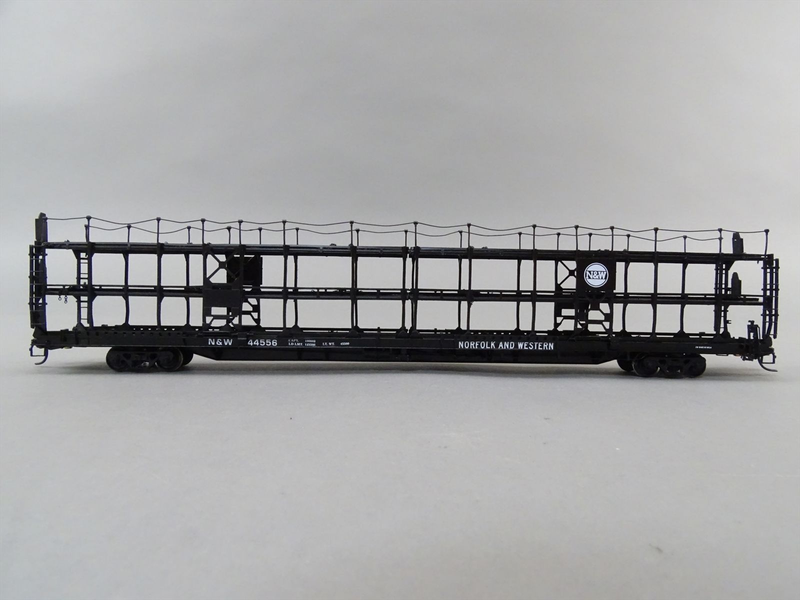 HO Brass Model - OMI 1326 N&W Norfolk & Western Tri-Level Open Auto ...