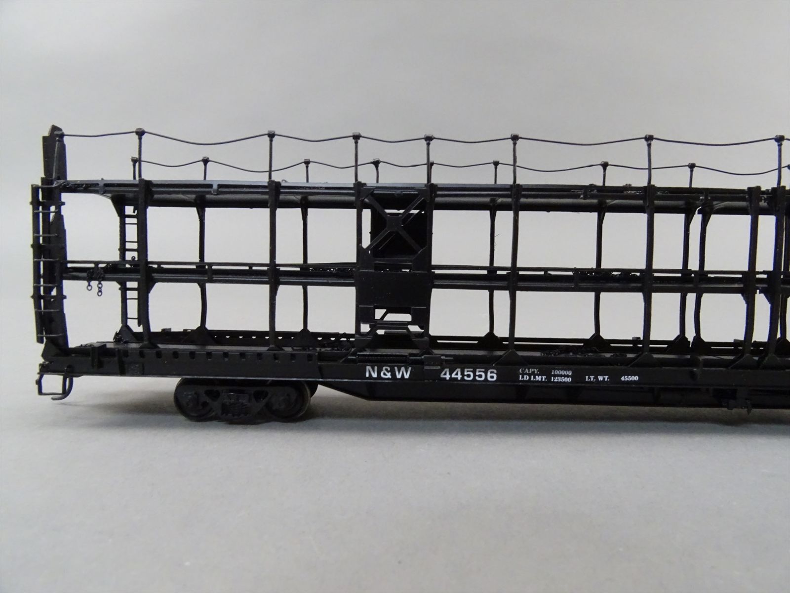HO Brass Model - OMI 1326 N&W Norfolk & Western Tri-Level Open Auto ...
