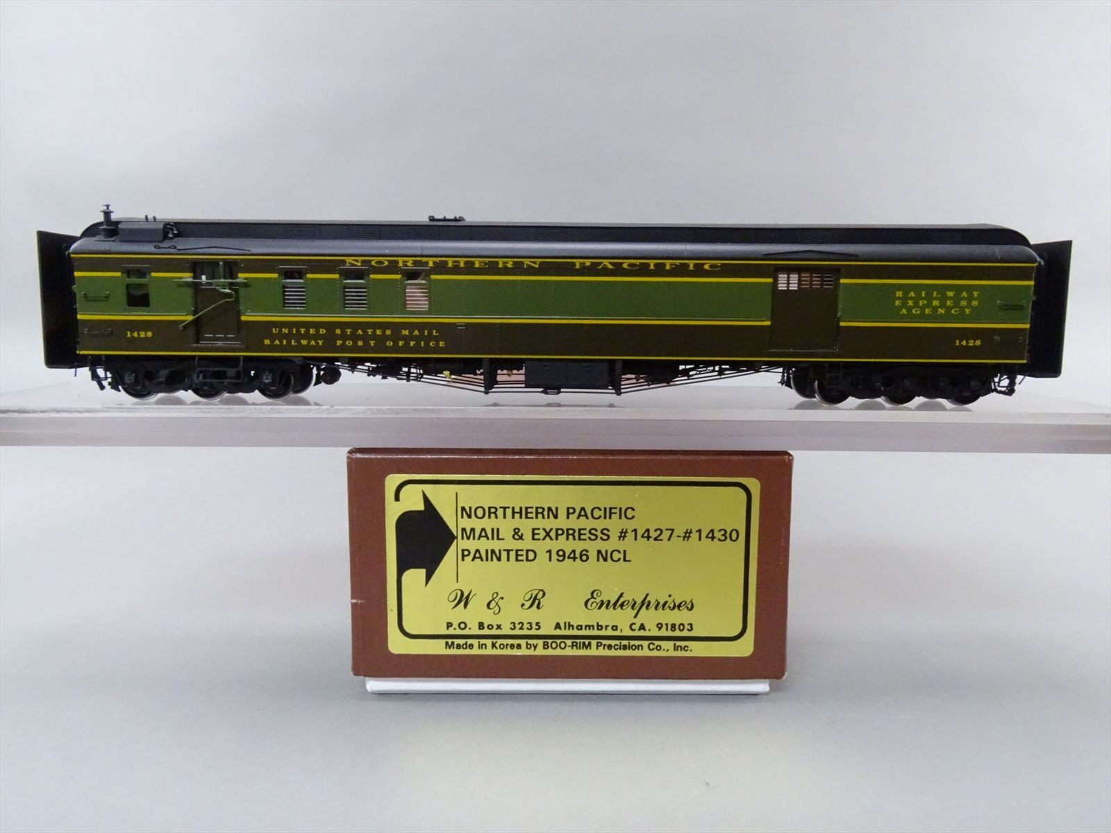 HO Brass Model - W&R NP Northern Pacific 1946 NCL North Coast Limited ...