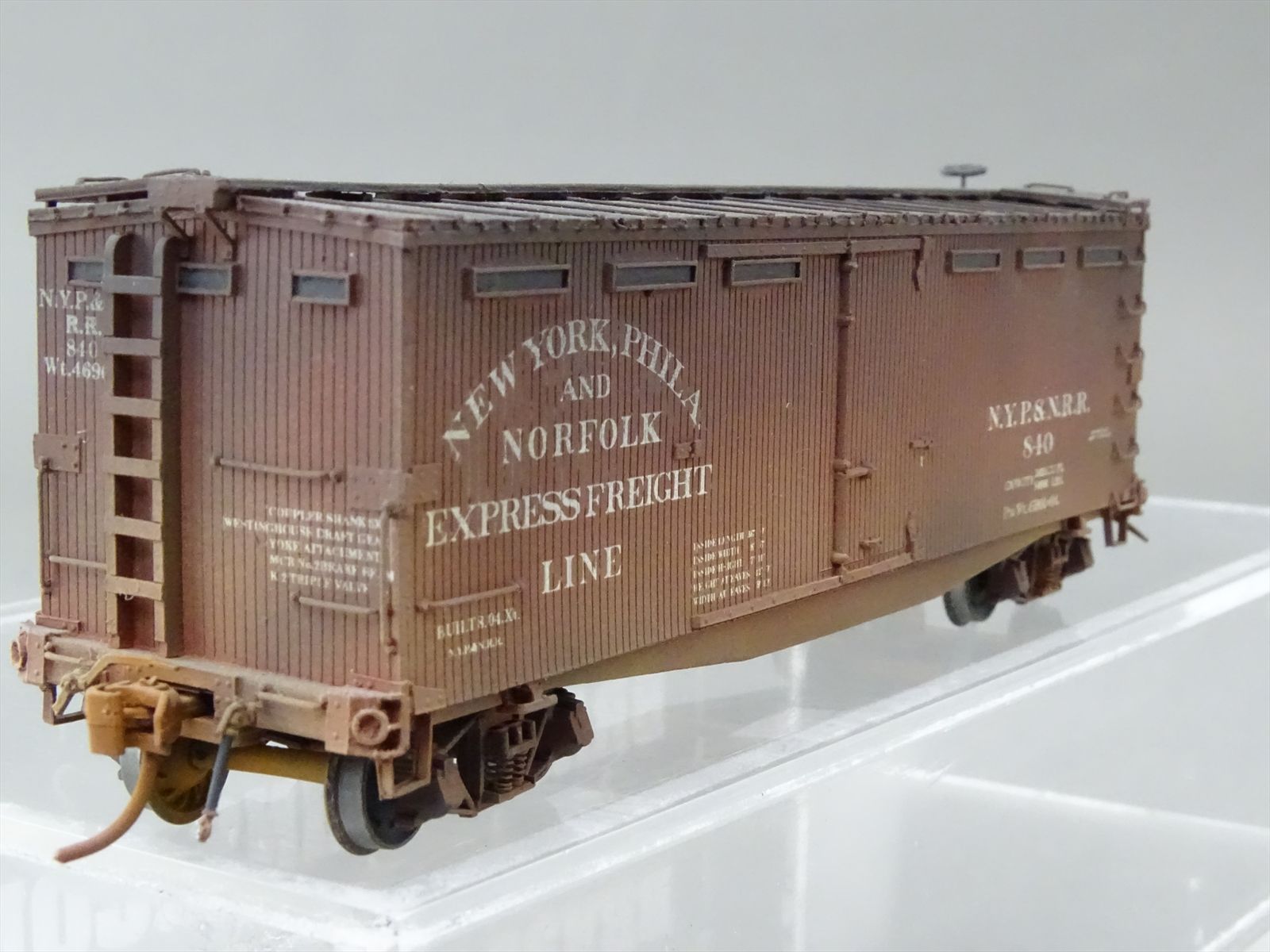 HO Plastic / Resin - NYP&NRR New York Philadelphia & Norfolk Ventilated ...