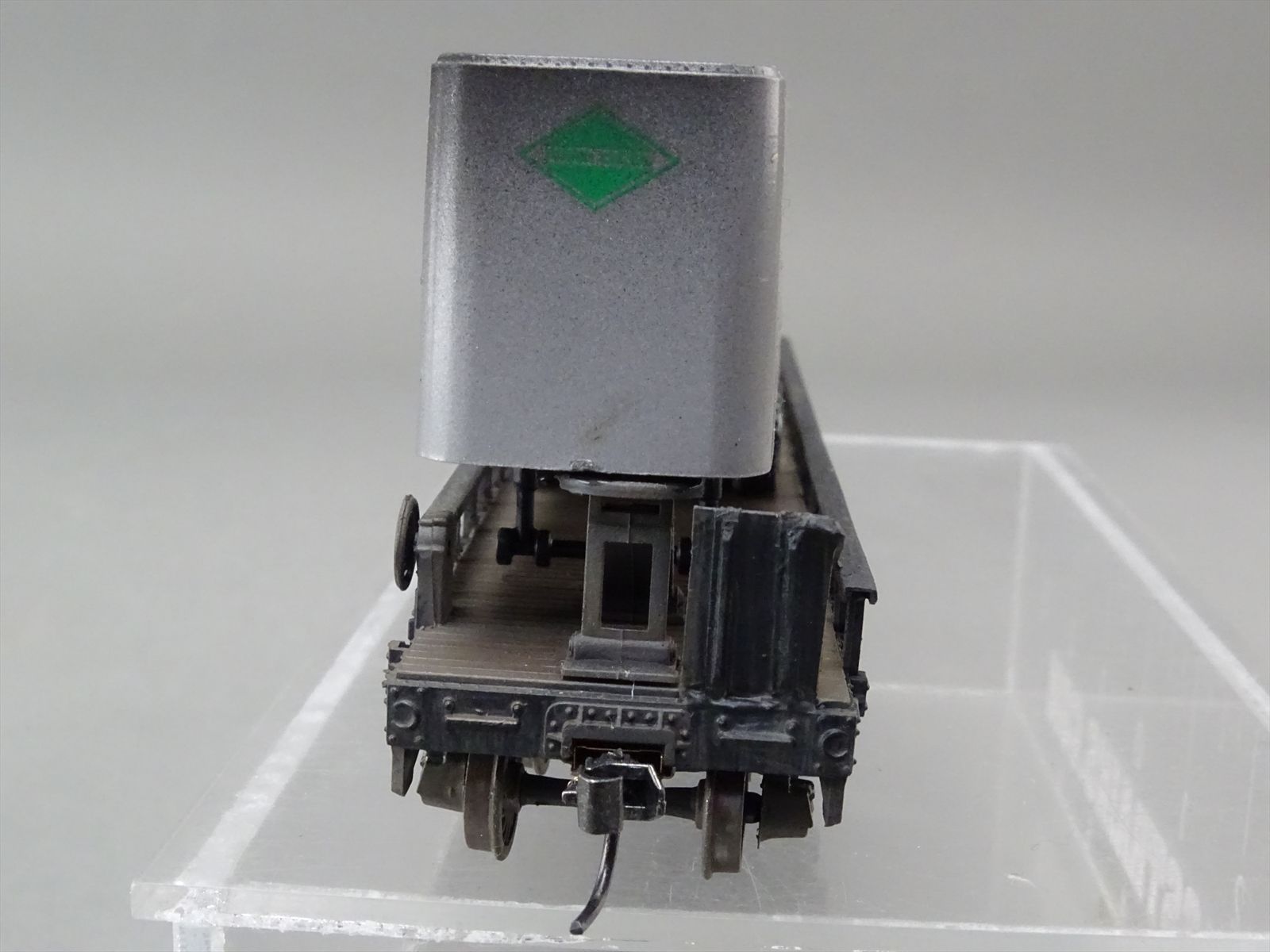 HO Plastic / Resin - IC Illinois Central Flatcar + Piggyback Trailers ...