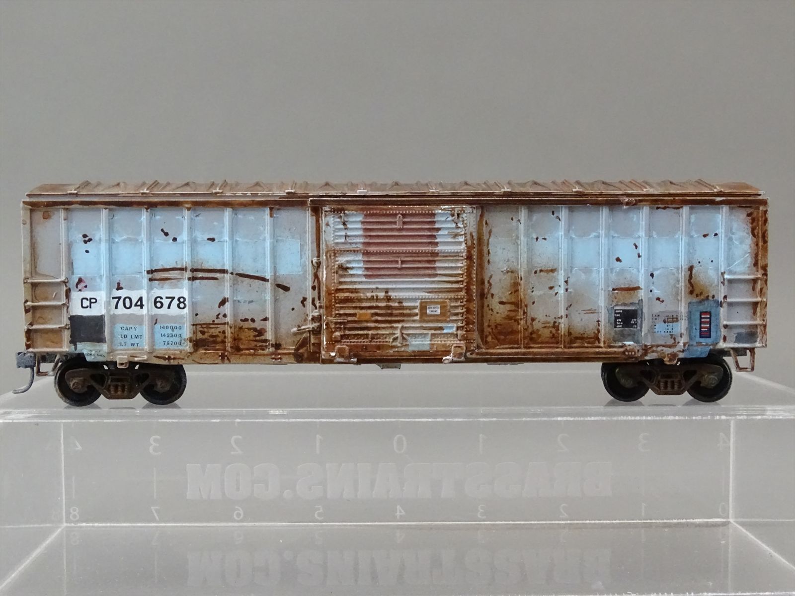 HO Plastic / Resin - CP CPR Canadian Pacific Boxcar #704678 - Custom ...