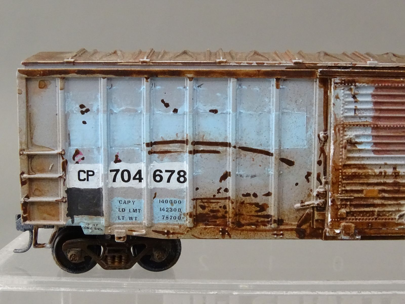 HO Plastic / Resin - CP CPR Canadian Pacific Boxcar #704678 - Custom ...