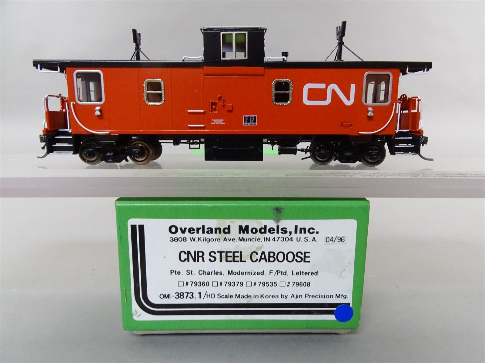 HO Brass Model - OMI 3873.1 CN CNR Canadian National Steel Pointe St ...