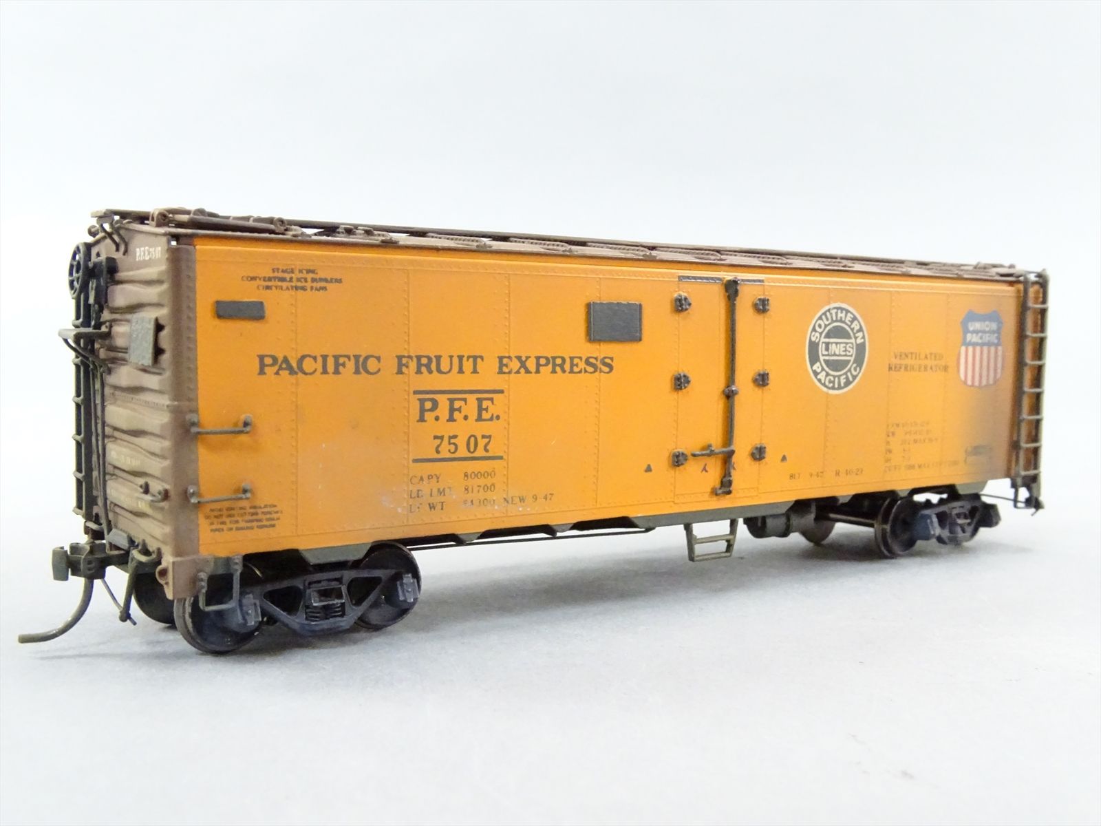 HO Brass Model - CIL 2137.1 PFE Pacific Fruit Express Union Pacific UP ...