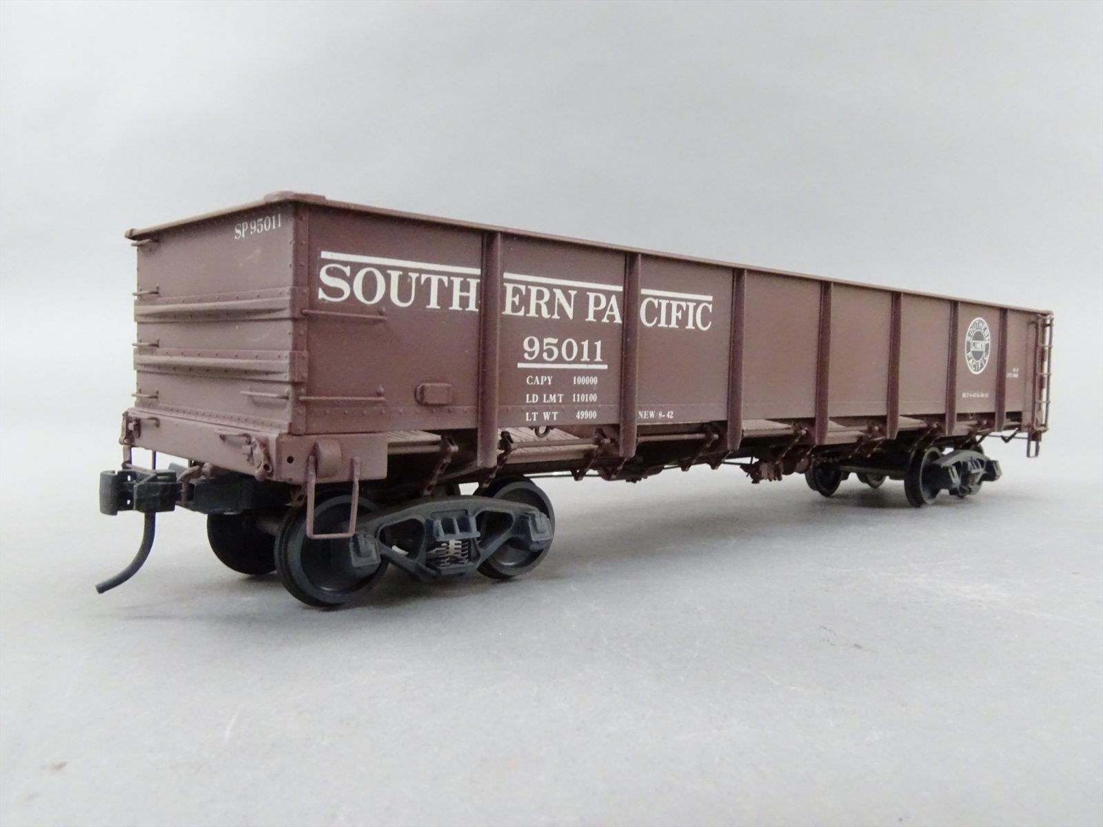 O Brass Model - DP SP Southern Pacific GS General Service Gondola Plate ...