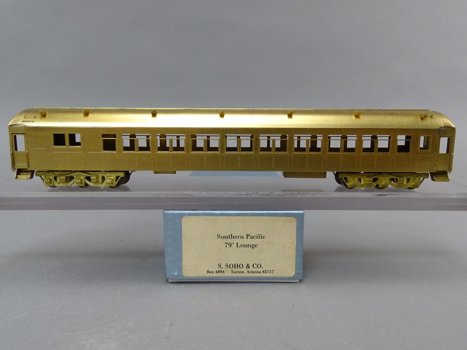 HO Brass Model - Soho SP Southern Pacific 79' Lounge - Unpainted - 1973 ...
