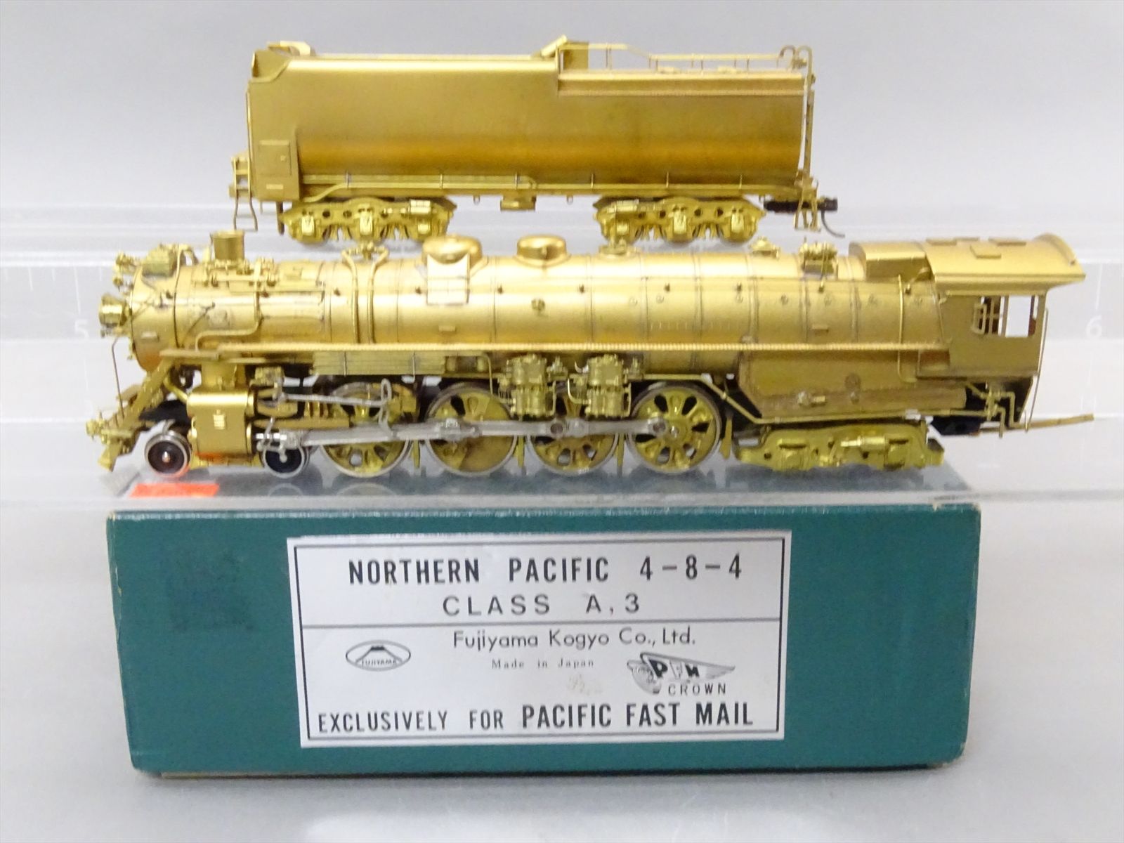 HO Brass Model - PFM NP Northern Pacific A-3 4-8-4 - Unpainted - 1972 ...