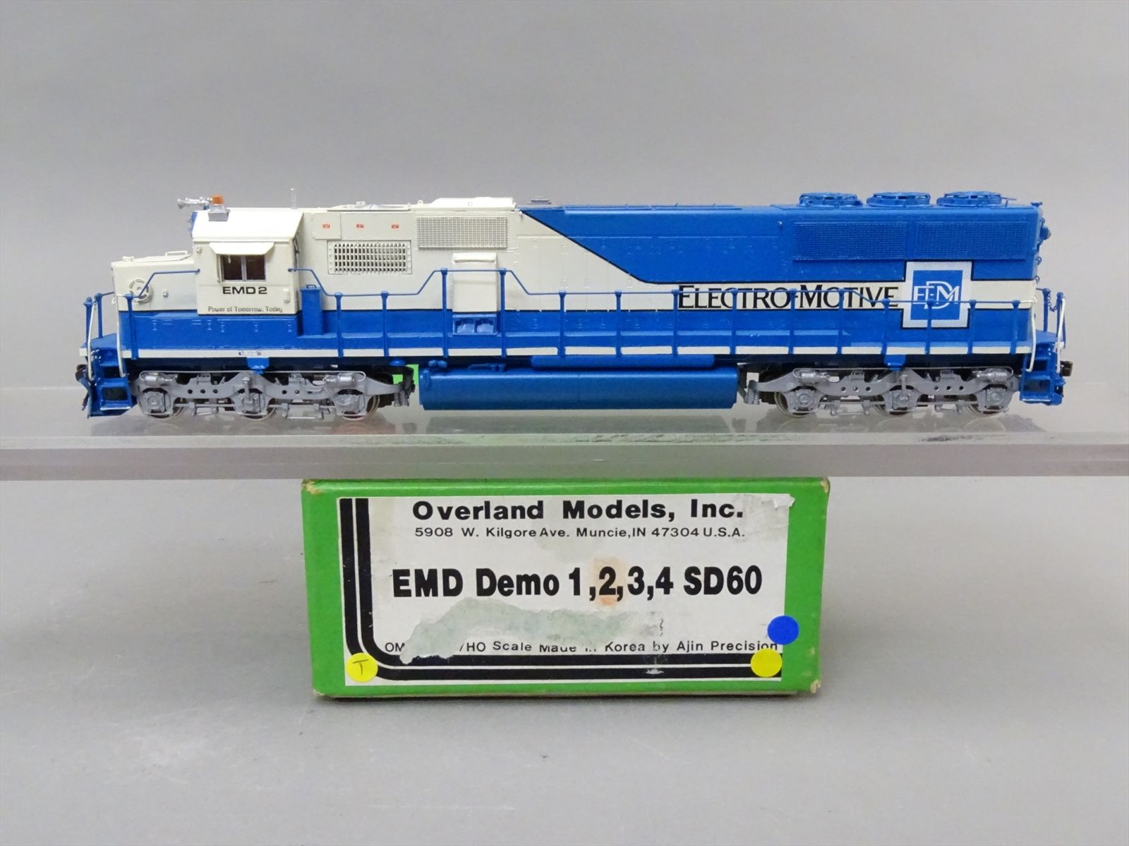 HO Brass Model - OMI 5150 EMD Demo Demonstrator SD60 #2 EMD2 - Custom - 1988 Run - Ajin