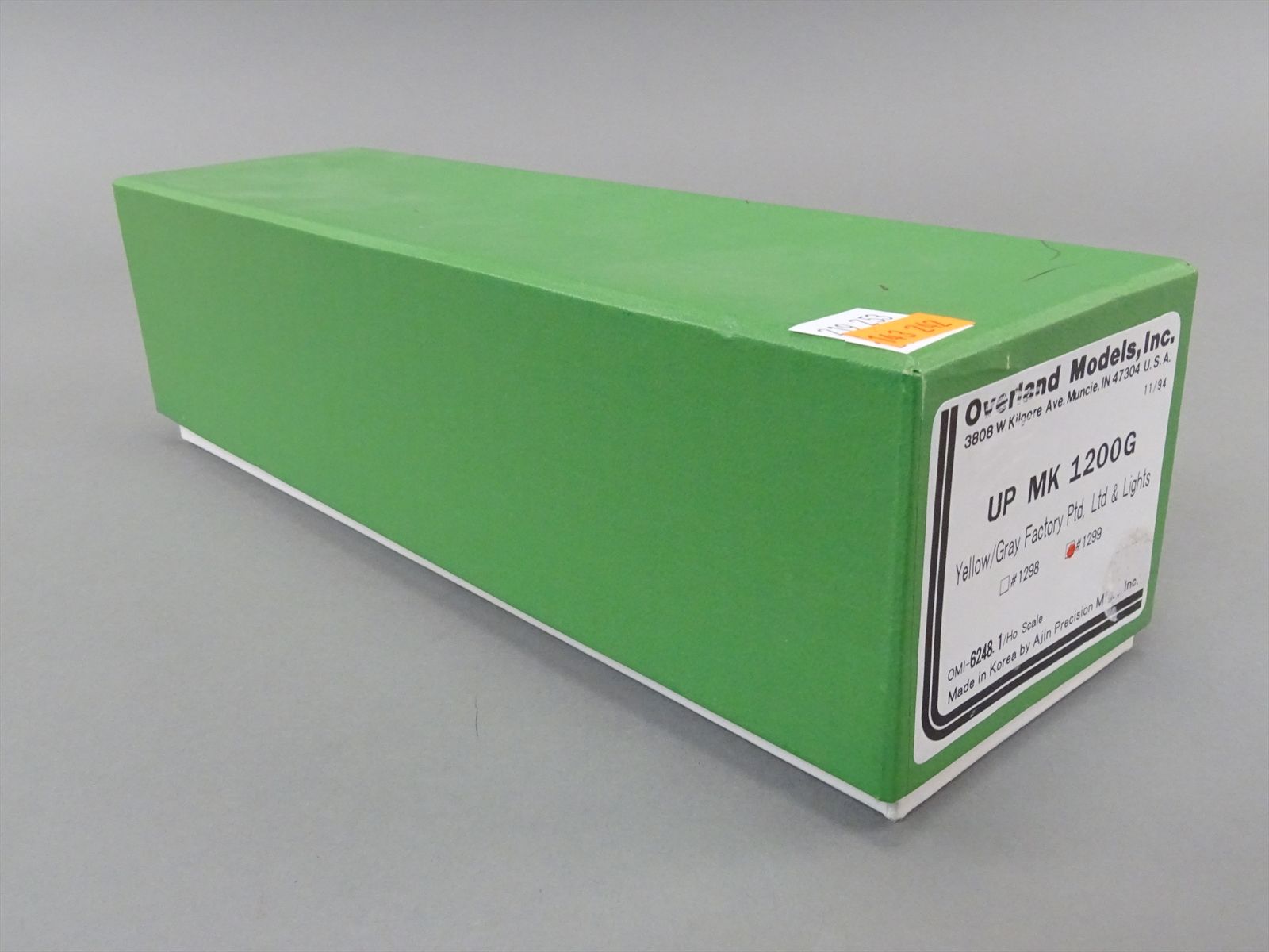 HO Brass Model - OMI 6248.1 UP Union Pacific MK1200G #1299 - F/P - 1994 ...