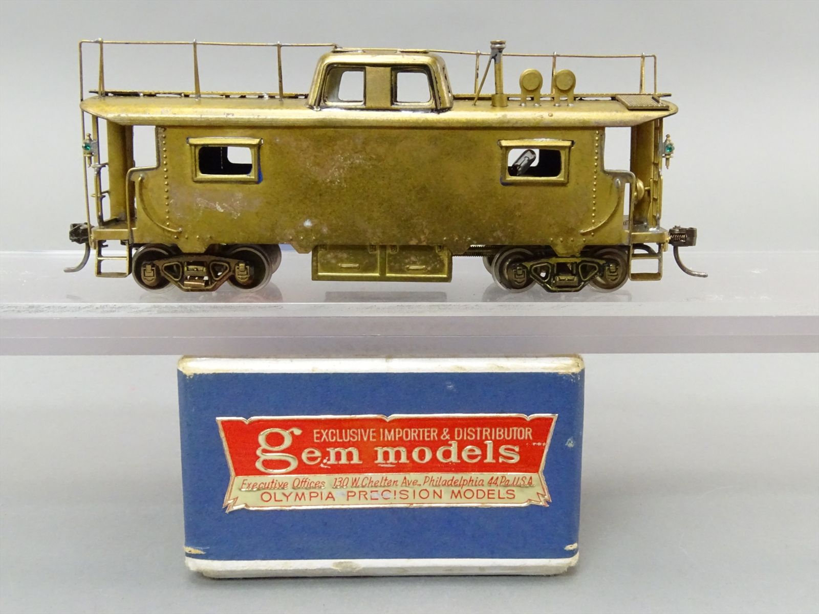 HO Brass Model - Gem FC-101 PRR Pennsylvania N8 Caboose - Unpainted ...