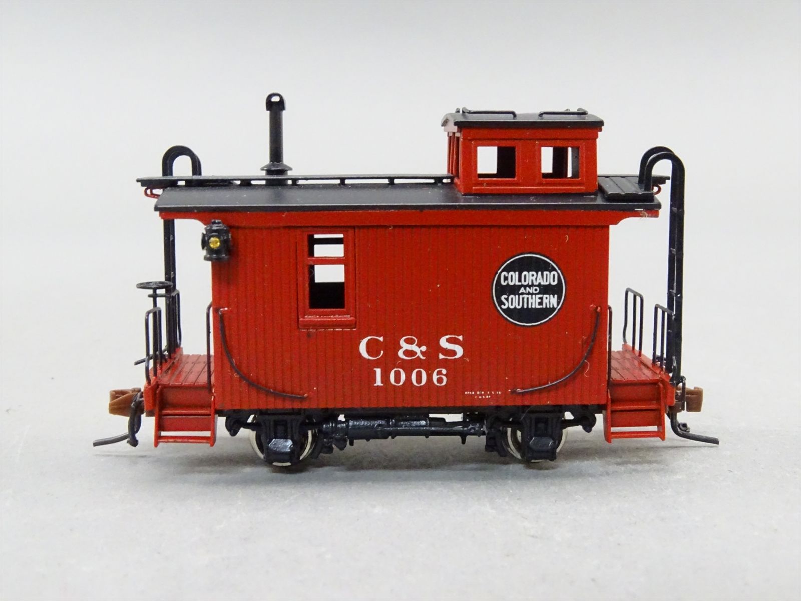 HOn3 Brass Model - PFM C&S Colorado & Southern Caboose #1006 - Custom ...