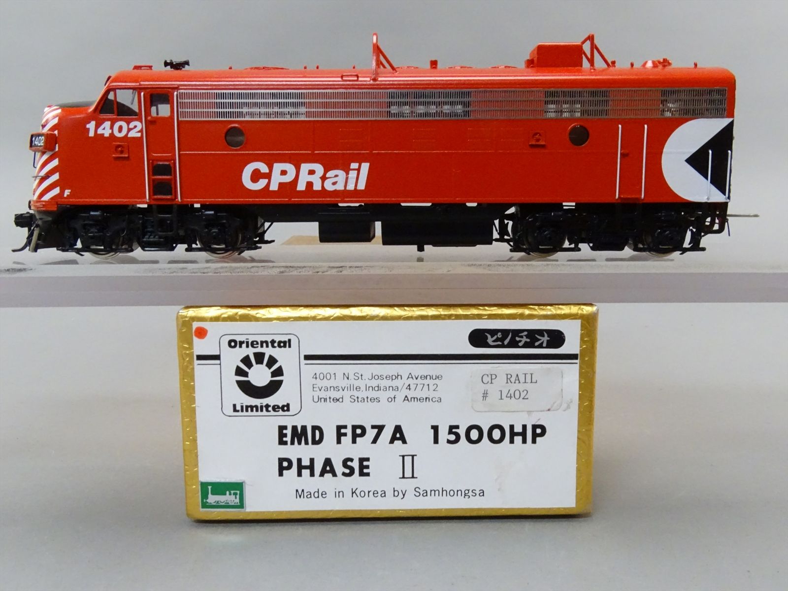 HO Brass Model - Oriental CP CPR Canadian Pacific EMD FP7 FP7A Phase II ...