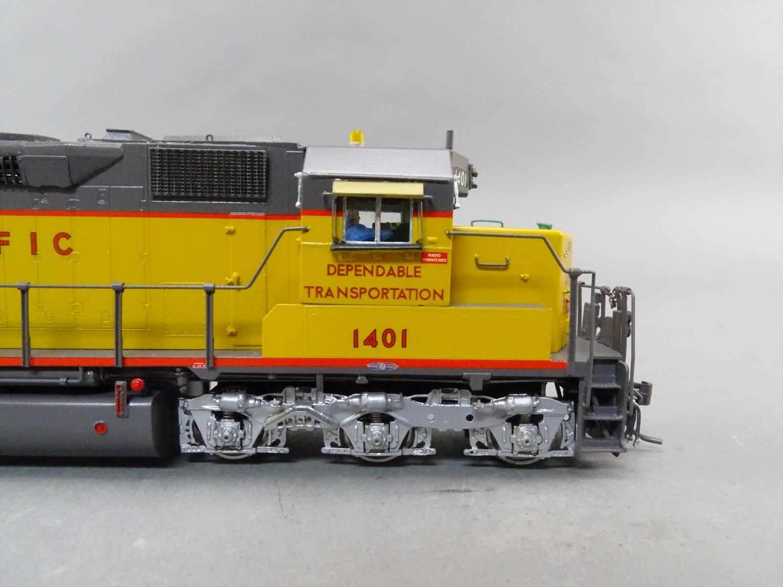 HO Brass Model - OMI 5547.2 UP Union Pacific SDP35 #1401 - Pro Repaint by Mike Hopkin + DCC ...