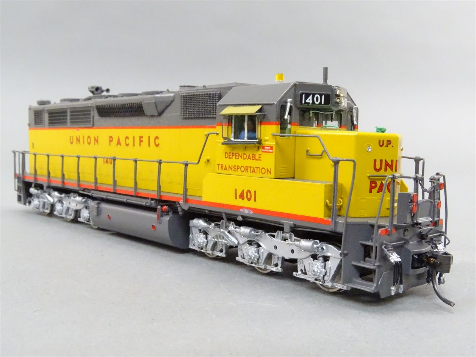 HO Brass Model - OMI 5547.2 UP Union Pacific SDP35 #1401 - Pro Repaint by Mike Hopkin + DCC ...