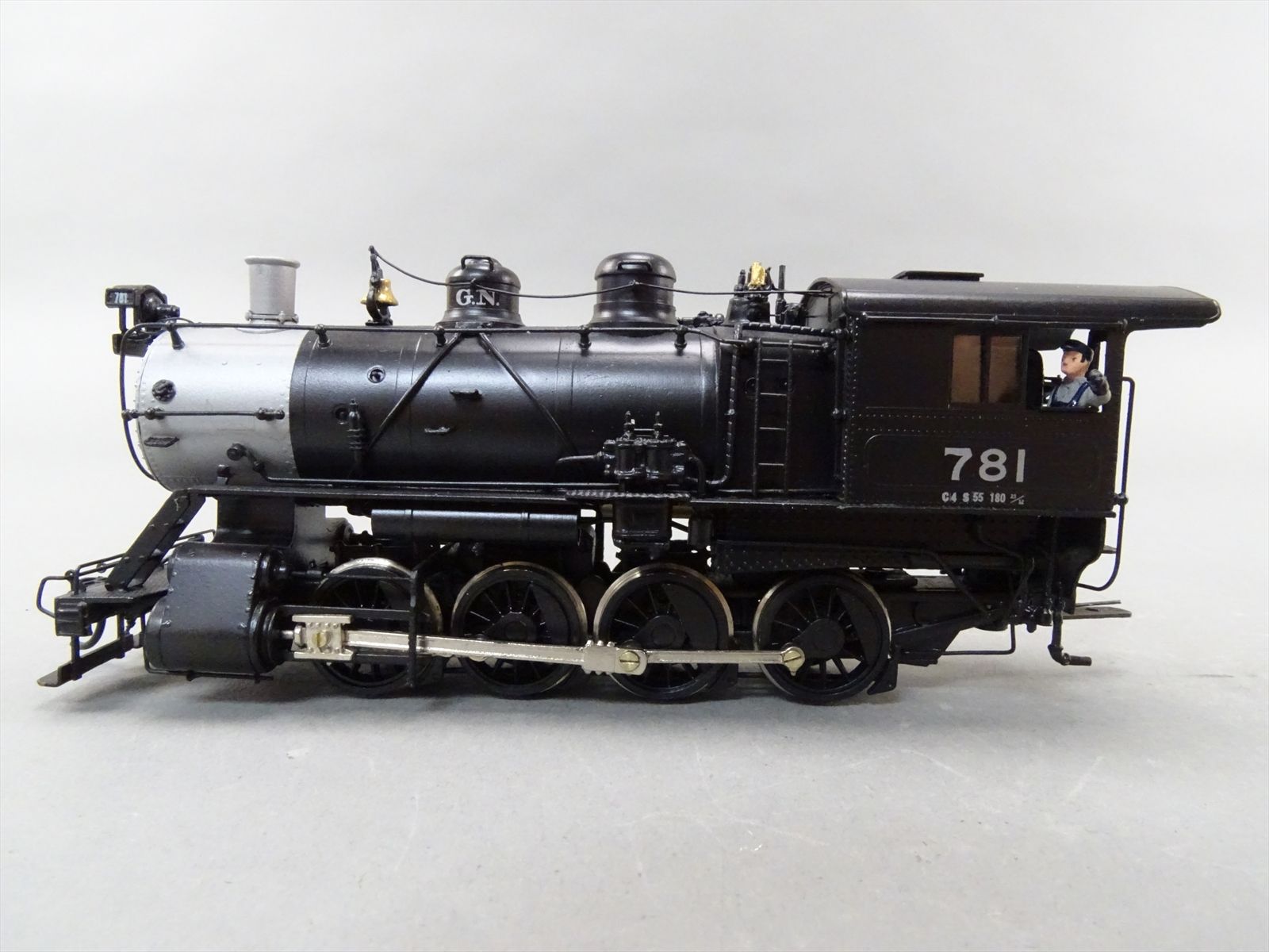 HO Brass Model - Oriental GN Great Northern 0-8-0 C-4 #781 - Custom ...