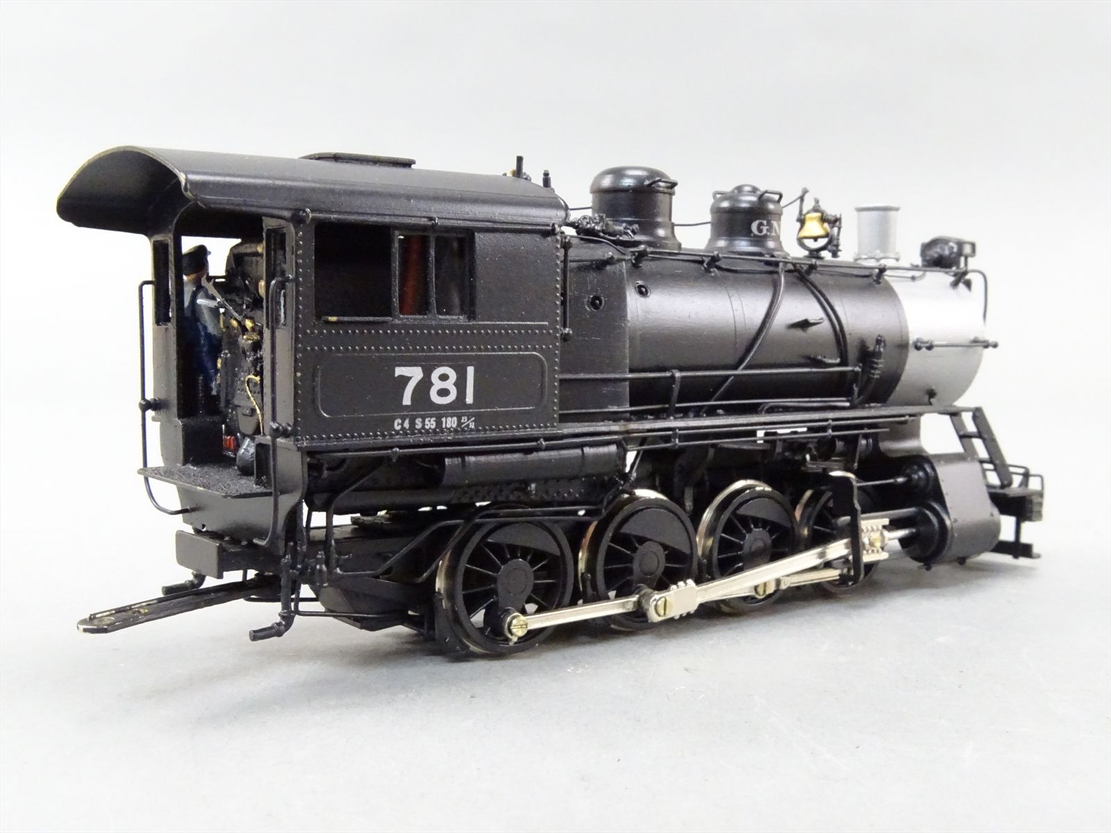 HO Brass Model - Oriental GN Great Northern 0-8-0 C-4 #781 - Custom ...