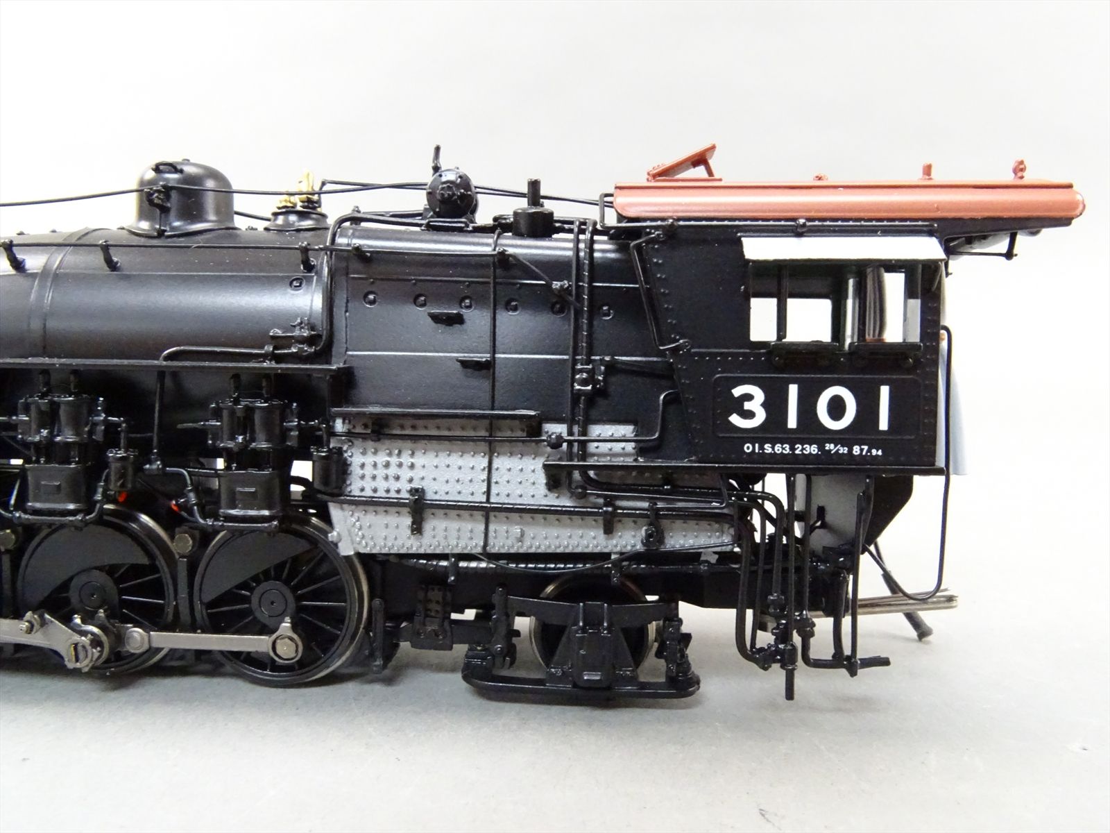 HO Brass Model - NBL GN Great Northern O-1 2-8-2 Black Boiler #3101 - F ...