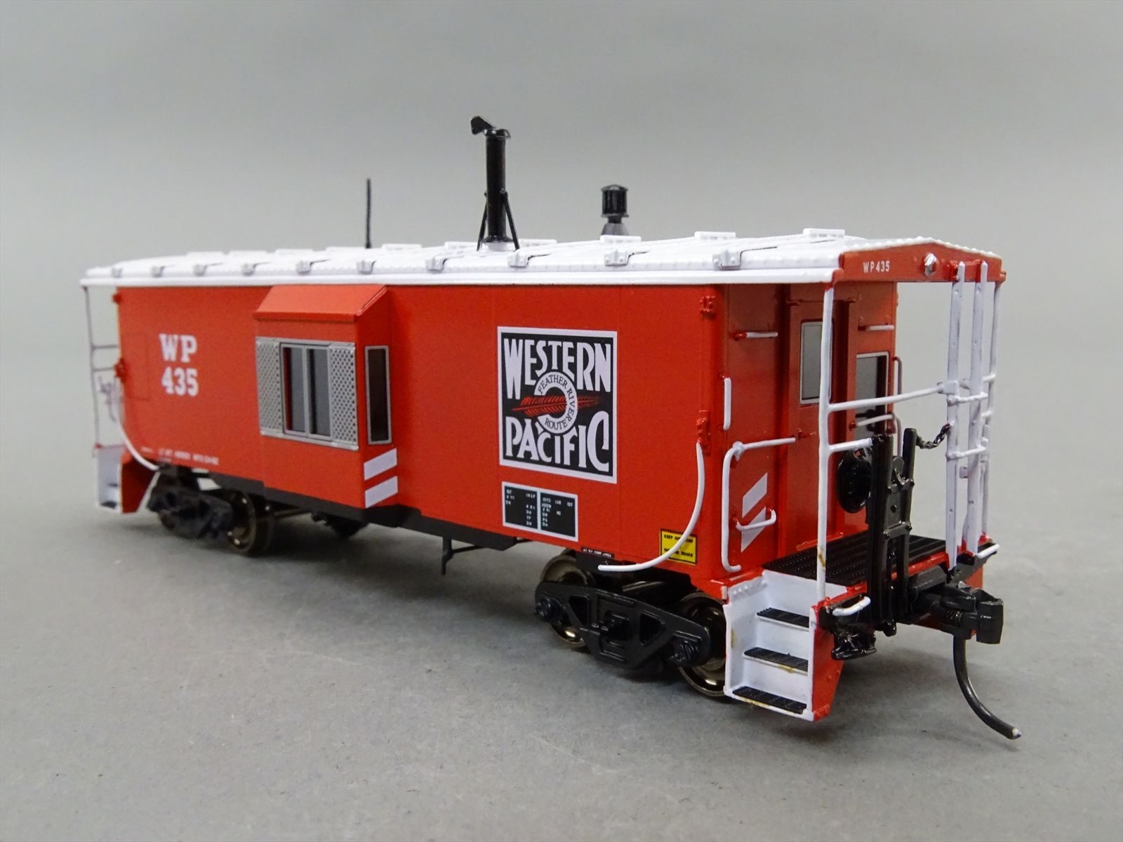 HO Brass Model - OMI 3710.1 WP Western Pacific Steel B-W Bay Window ...