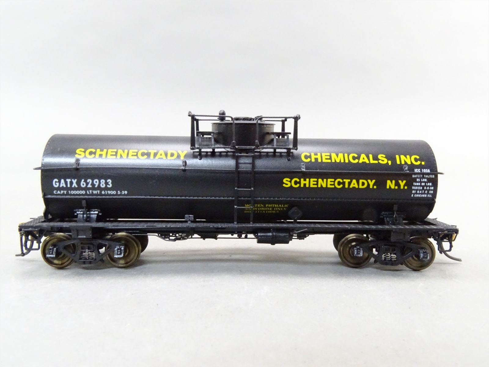 HO Brass Model - OMI 3270.4 GATX Schenectady Chemicals, Inc. 8000 ...