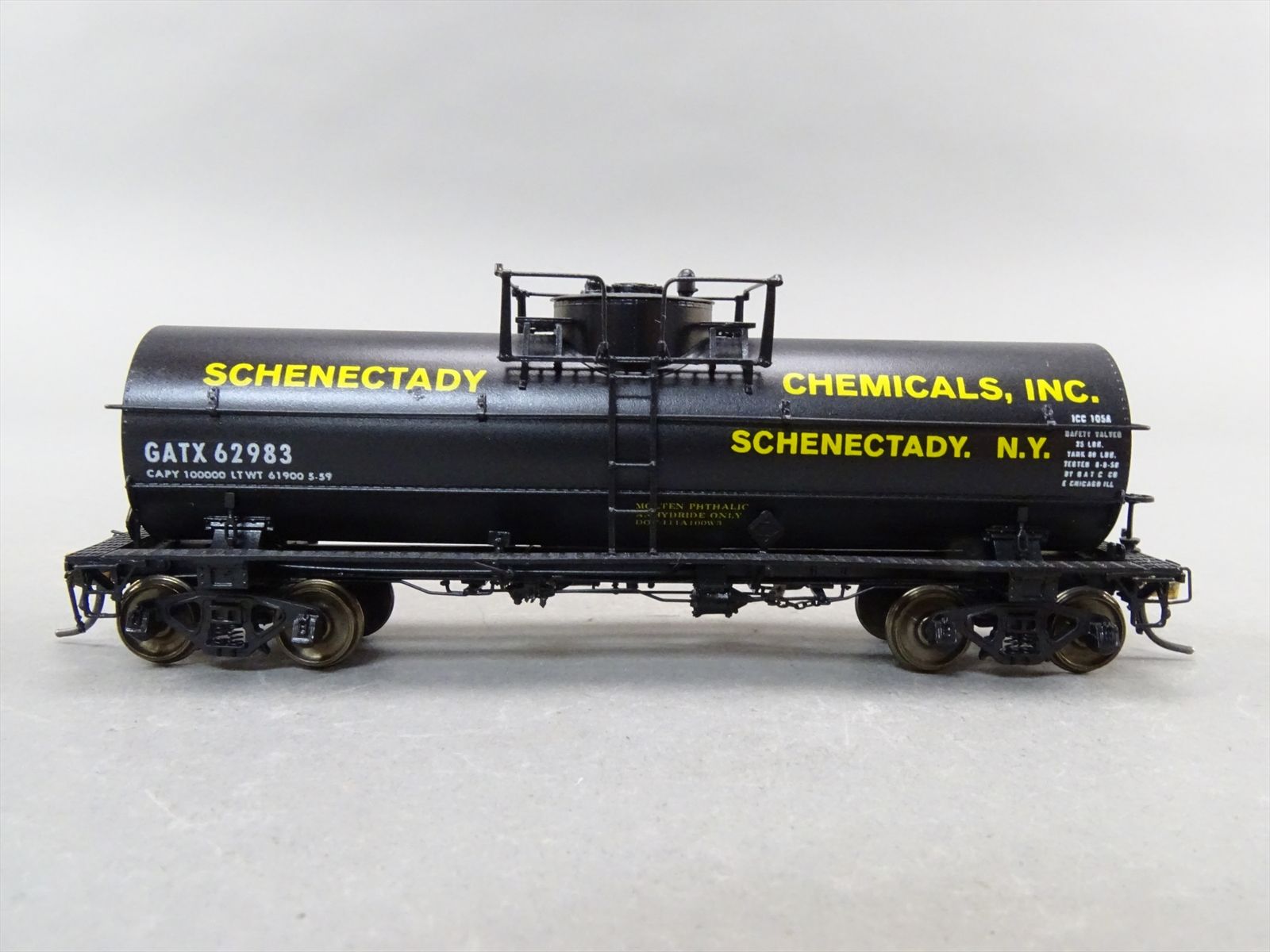 HO Brass Model - OMI 3270.4 GATX Schenectady Chemicals, Inc. 8000 ...