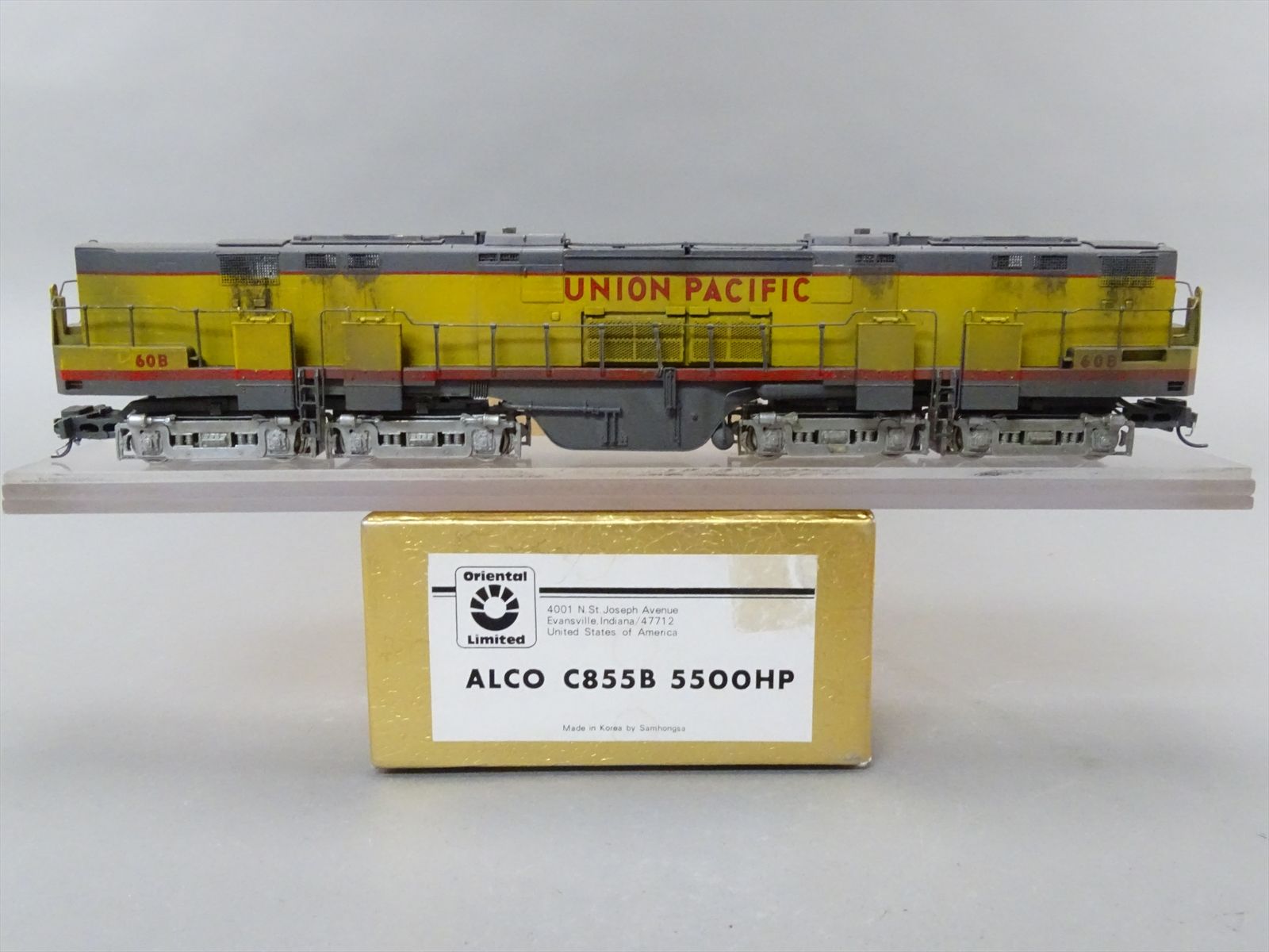 HO Brass Model - Oriental UP Union Pacific ALCO C855 C855B 5500HP ...