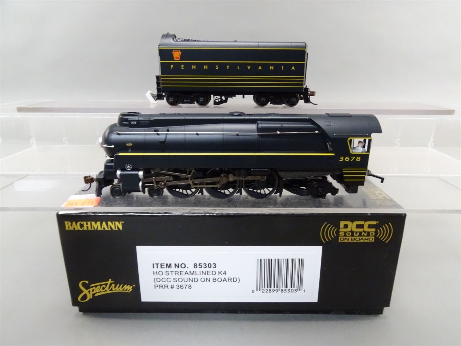 HO Plastic Model - Bachmann Spectrum 85303 PRR Pennsylvania 4-6-2 K4 ...