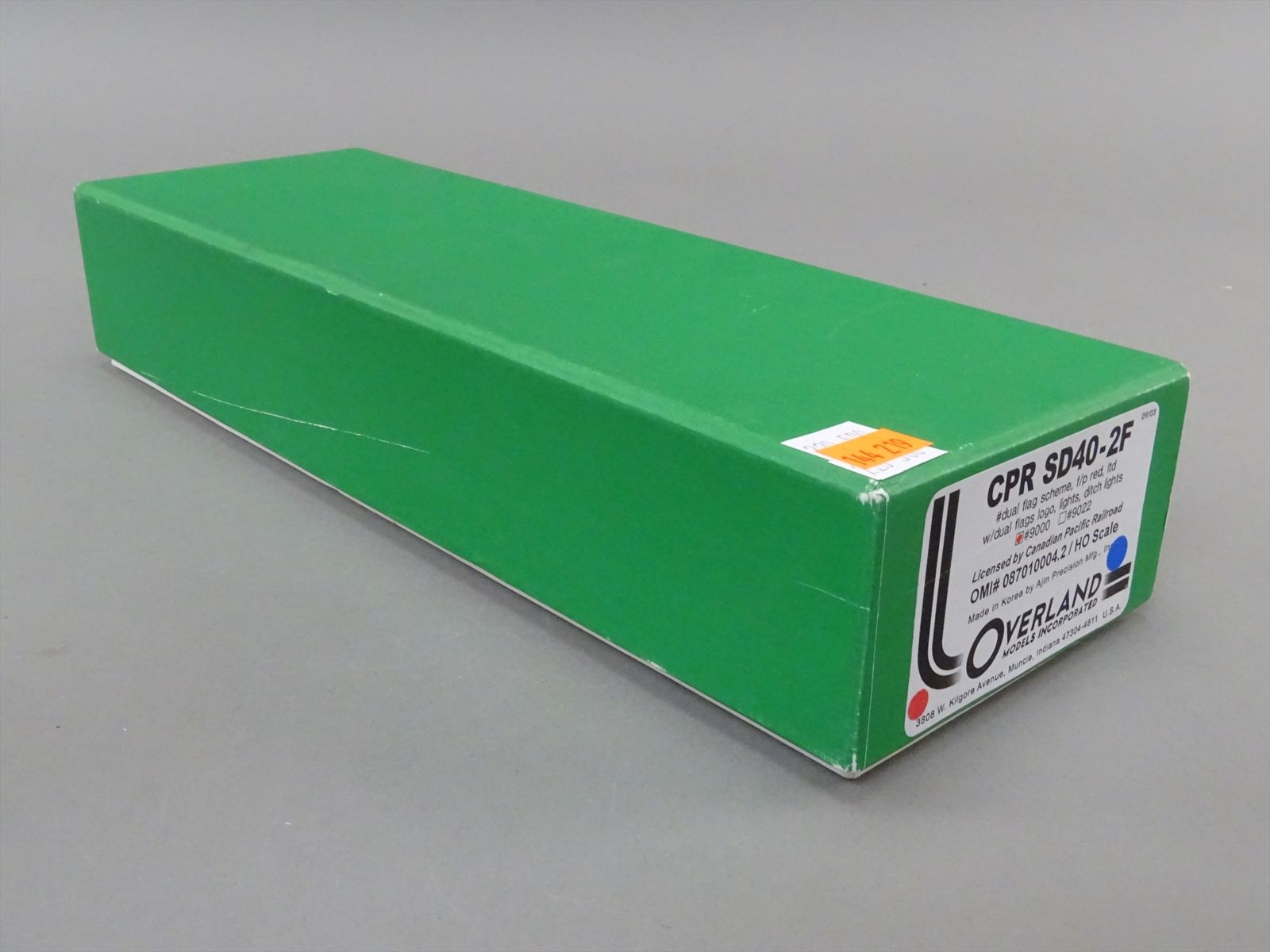 HO Brass Model - OMI 087010004.2 CPR Canadian Pacific as CMQ Central Main & Quebec SD40-2F #9014 ...