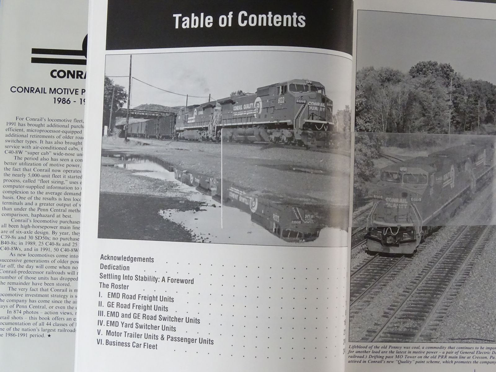 Railroad Book - Conrail Motive Power Review 1986-1991 - Paul K. Withers ...