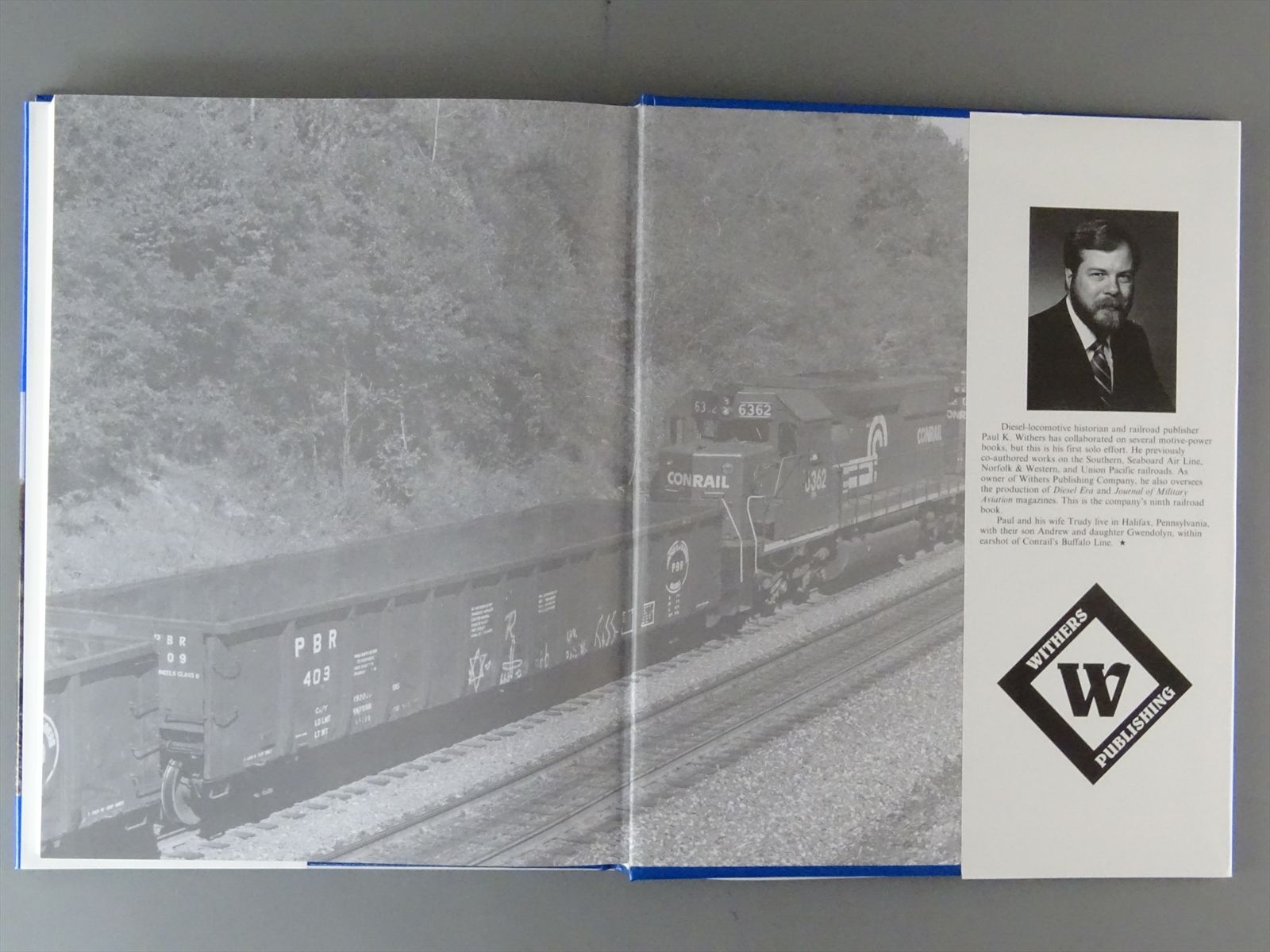 Railroad Book - Conrail Motive Power Review 1986-1991 - Paul K. Withers ...