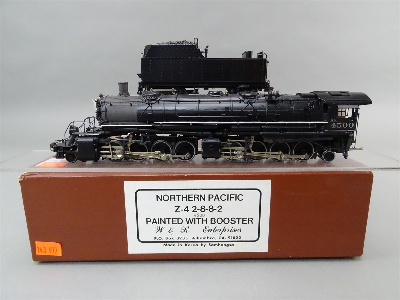 HO Brass Model - W&R NP Northern Pacific Z-4 2-8-8-2 with Booster #4500 ...