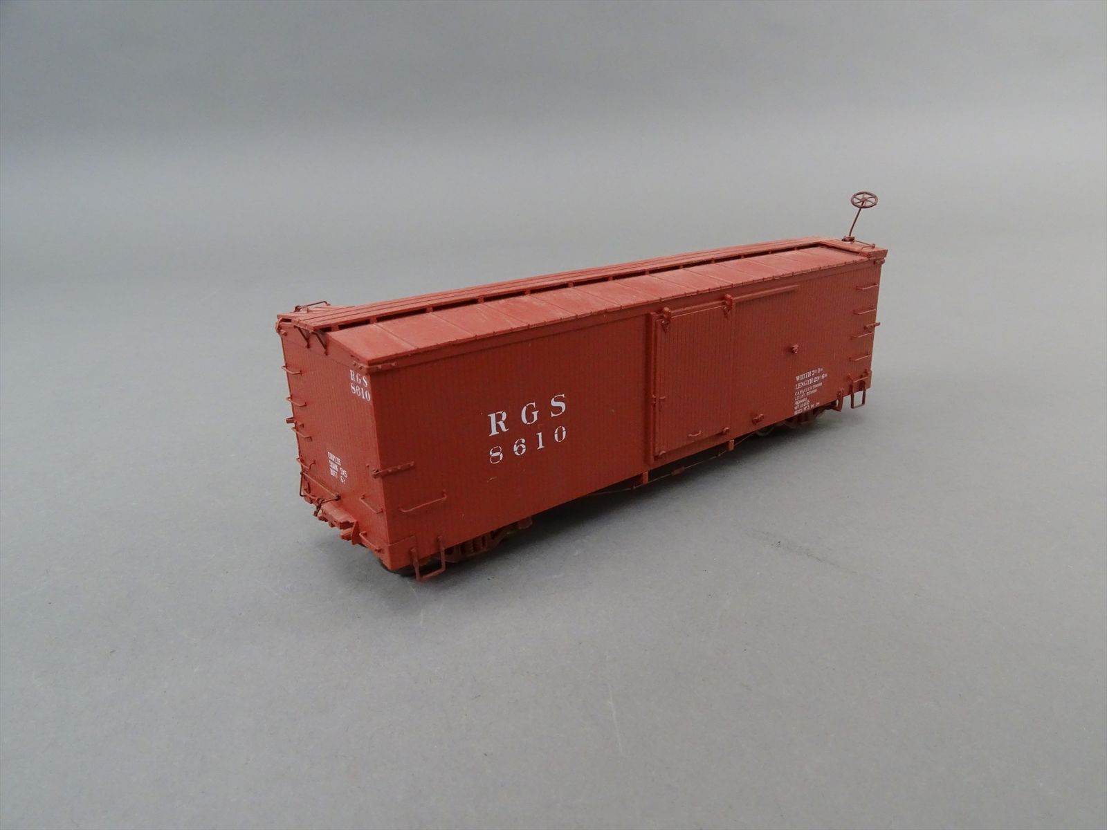 Sn3 Scale Model Kit - PBL R40 RGS Rio Grande Southern Miller Era Steel ...