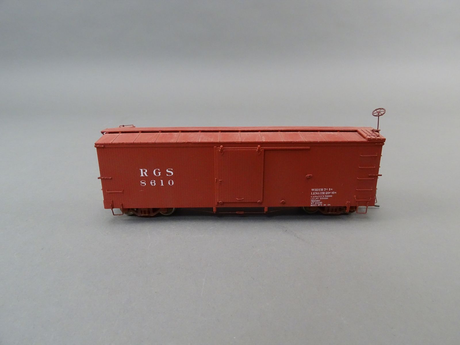 Sn3 Scale Model Kit - PBL R40 RGS Rio Grande Southern Miller Era Steel ...