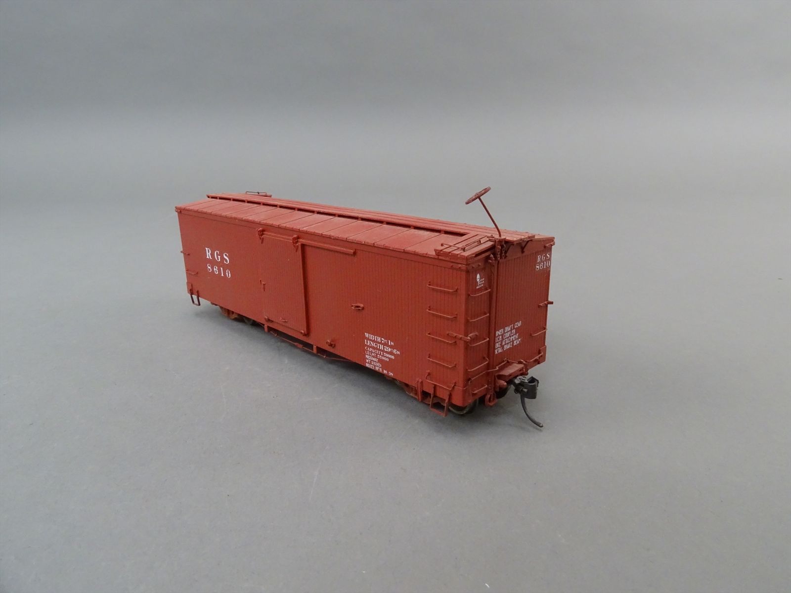 Sn3 Scale Model Kit - PBL R40 RGS Rio Grande Southern Miller Era Steel ...