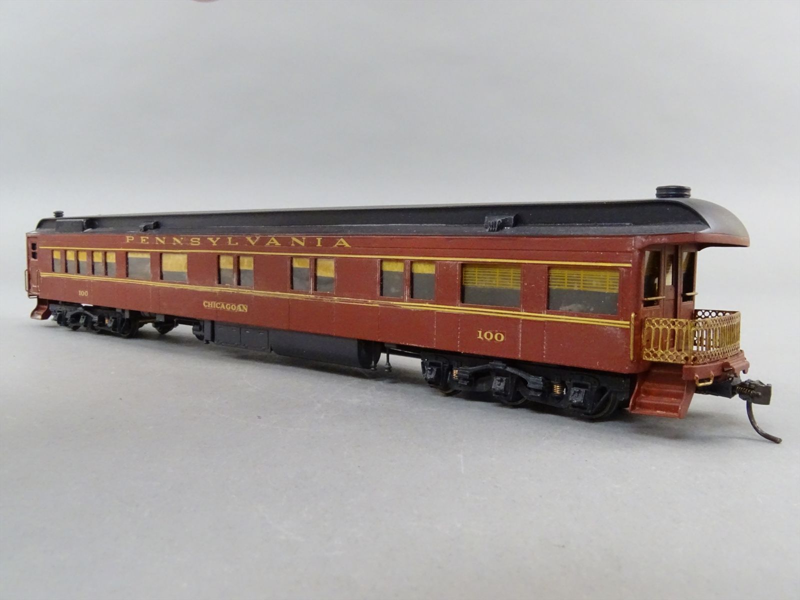 HO Brass Model - NPP PRR Pennsylvania Business Car #100 - Custom - Kumata