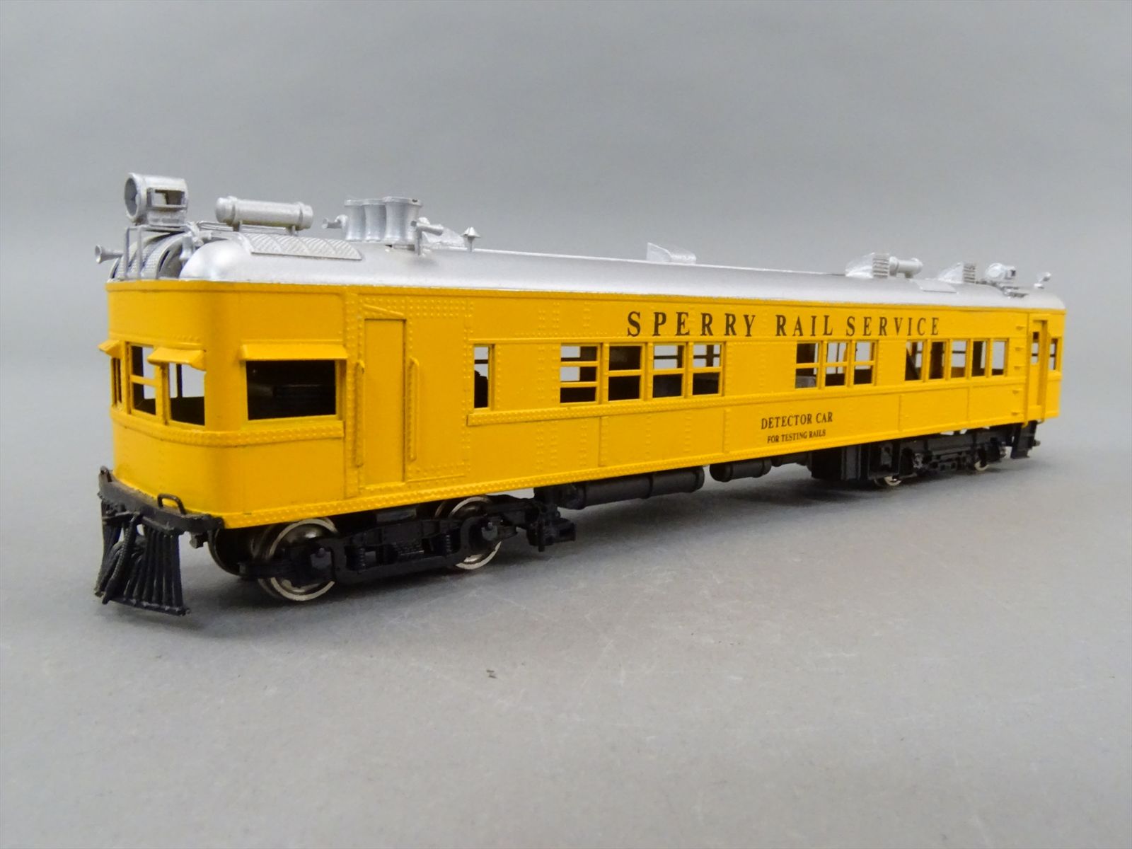 HO Brass Model - Hallmark SRS Sperry Rail Detector Car - F/P - Micro ...